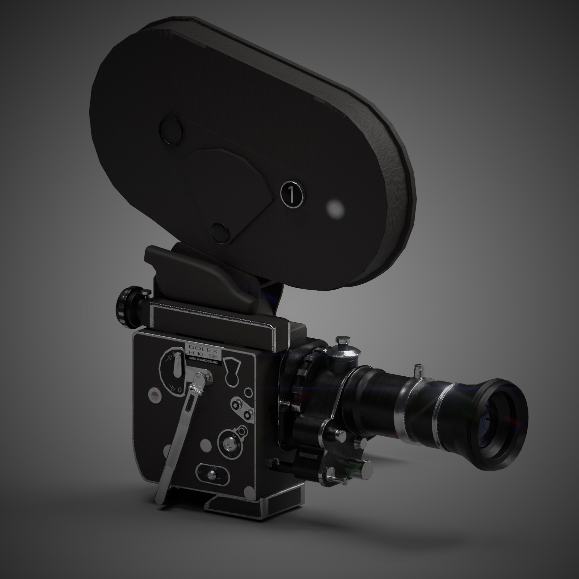 ArtStation - Bolex 16mm
