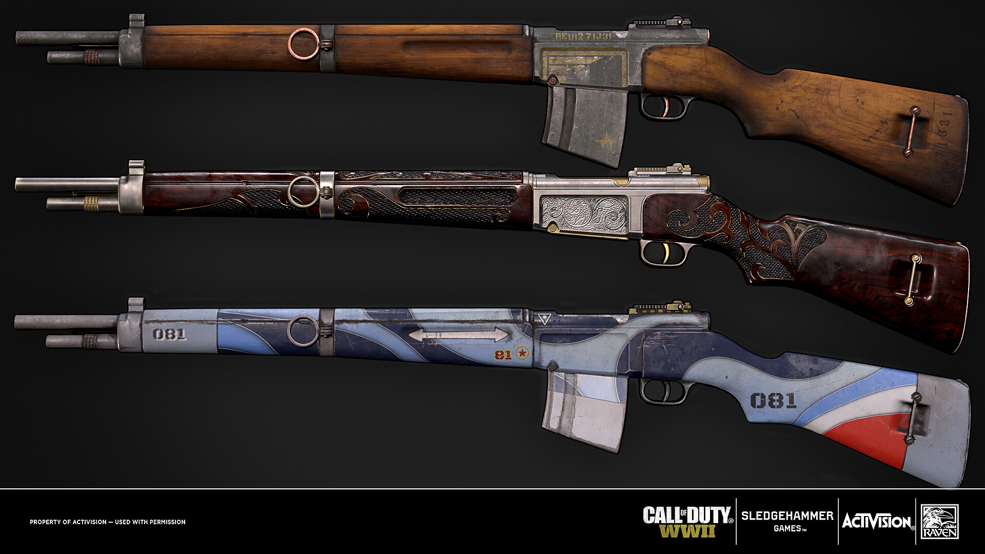 Lawrence Preston Portfolio - Call of Duty: WWII | Mas-36 Rifle