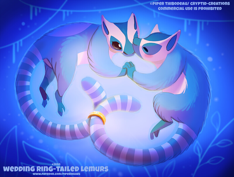 ArtStation - #2650. Wedding Ring Tailed Lemurs - Design