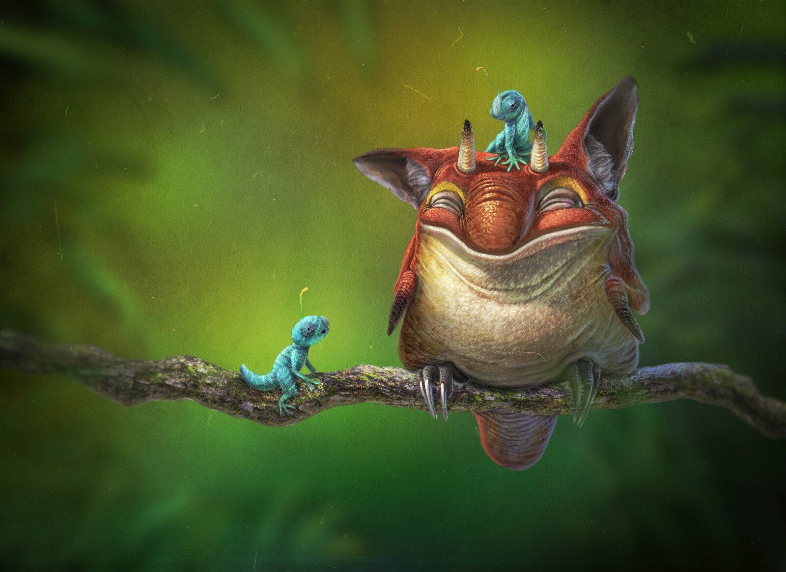 Creature by Setayesh Azadi & Austin Batchelor : r/ImaginaryAww