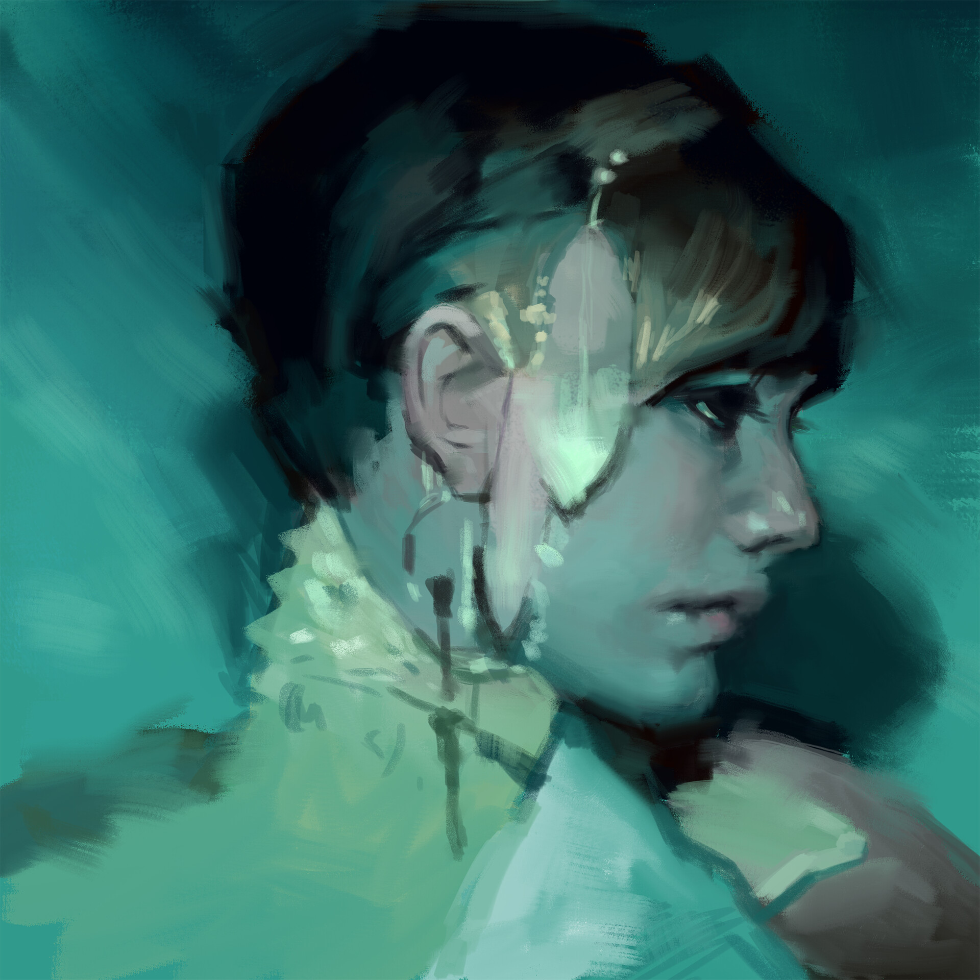ArtStation - Digital Painting - Real Time - After Jeremy Mann