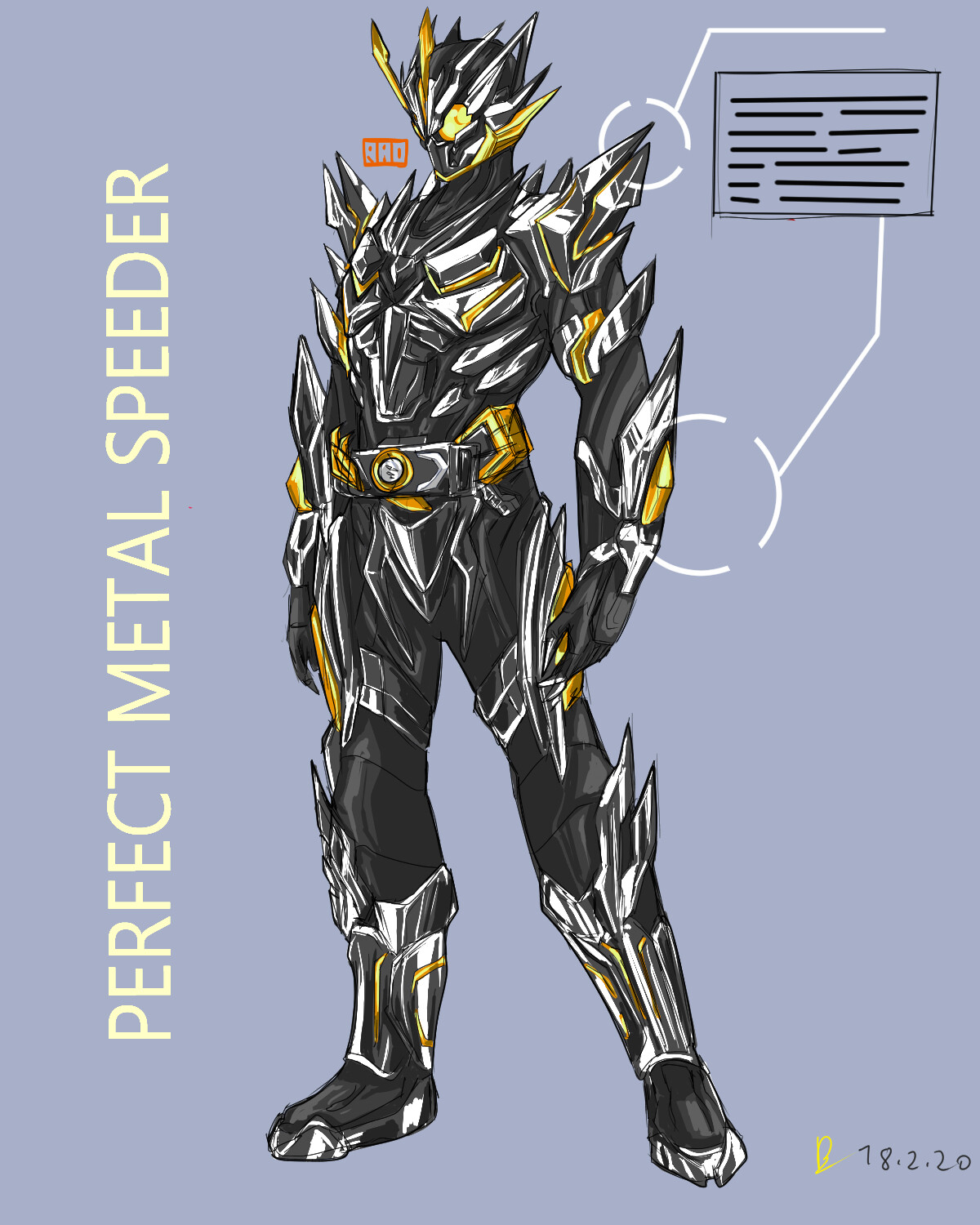 ArtStation - Kamen Rider Haste Perfect Metal Speeder