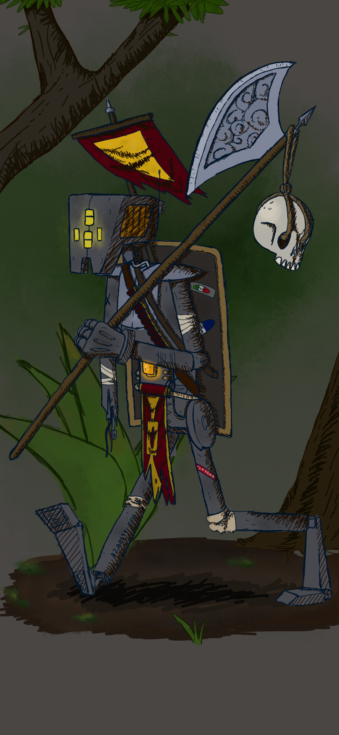 ArtStation - Robot soldier