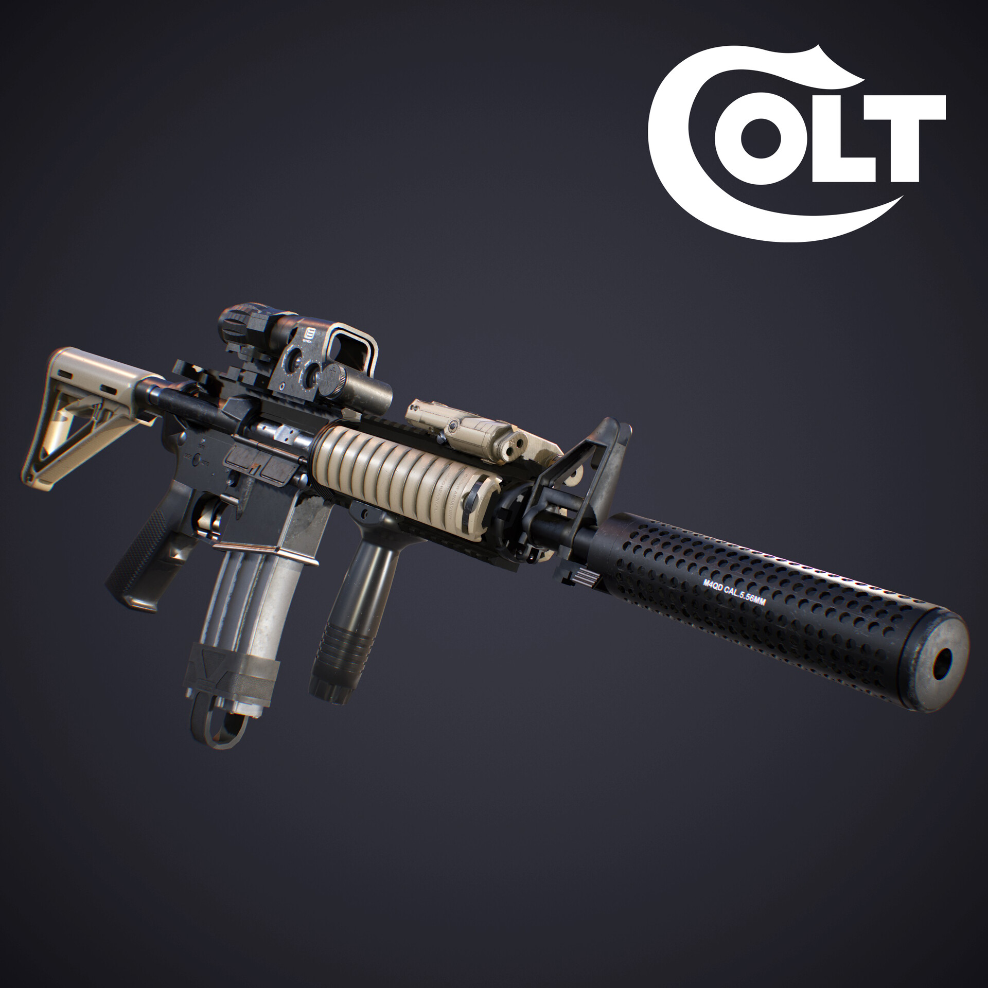 Dika Yudhistira Saputra - Colt M4A1 CQBR
