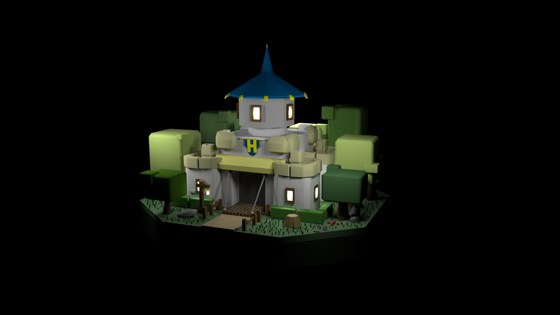 ArtStation - Tiny Castle