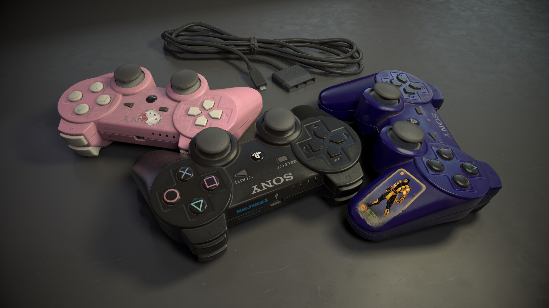 ArtStation - PS Controllers