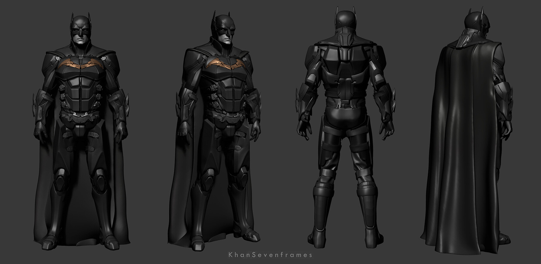 Seven Frames - Robert Pattinson's New Bat Suit Fan Art