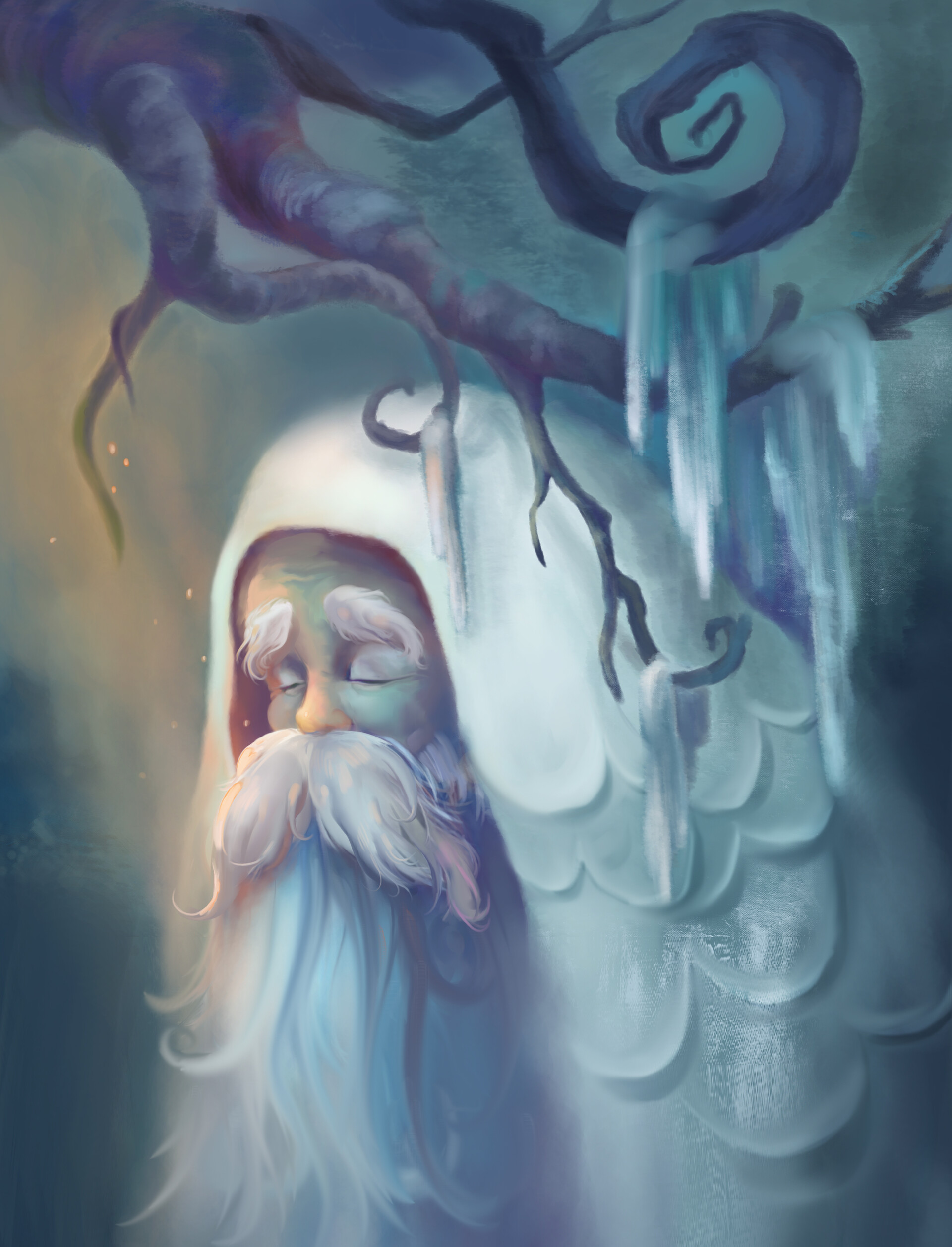 ArtStation - Old man winter
