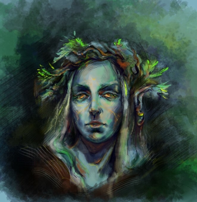ArtStation - #2 an elf