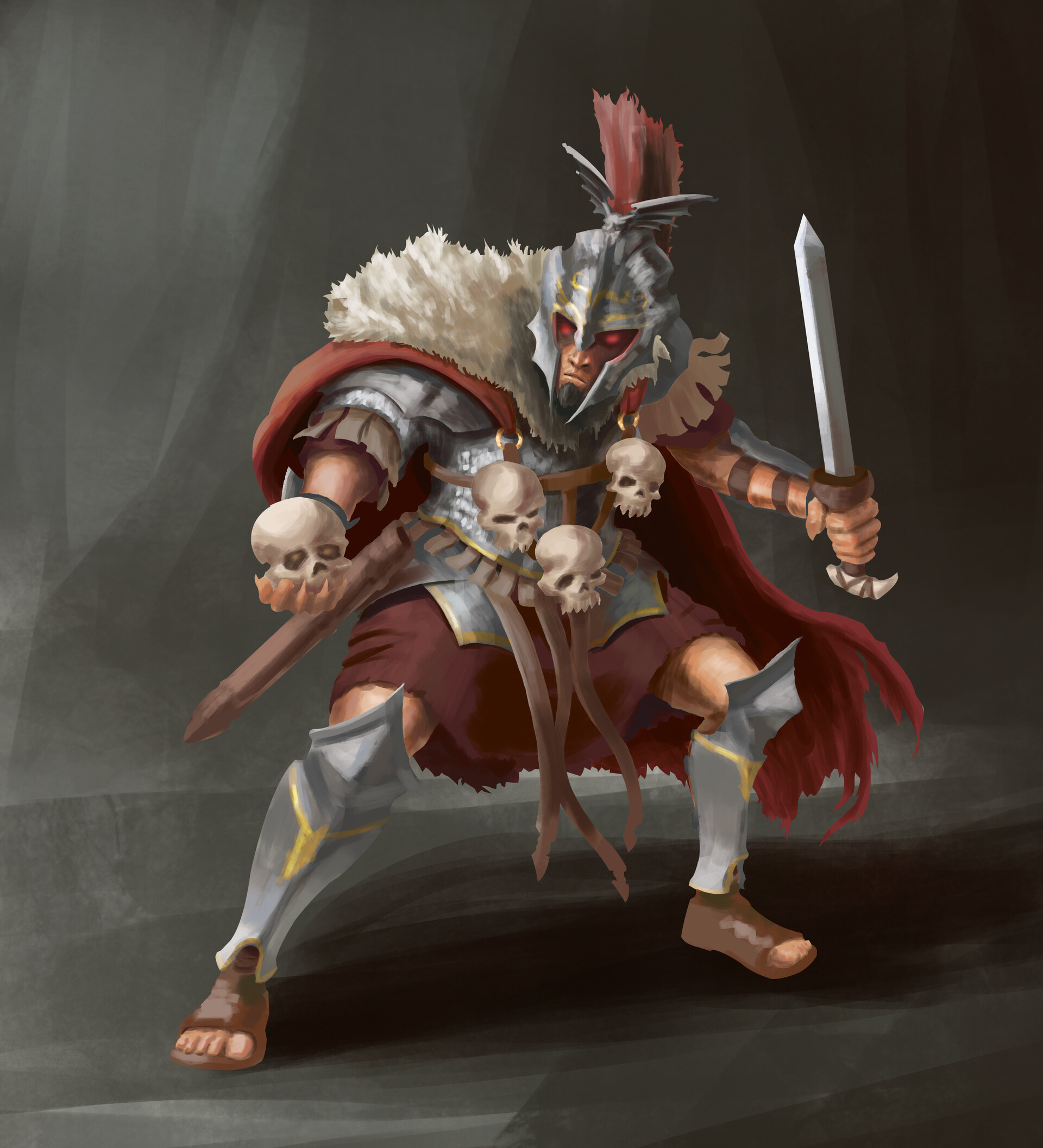 ArtStation - Acheron, the Roman Necromancer