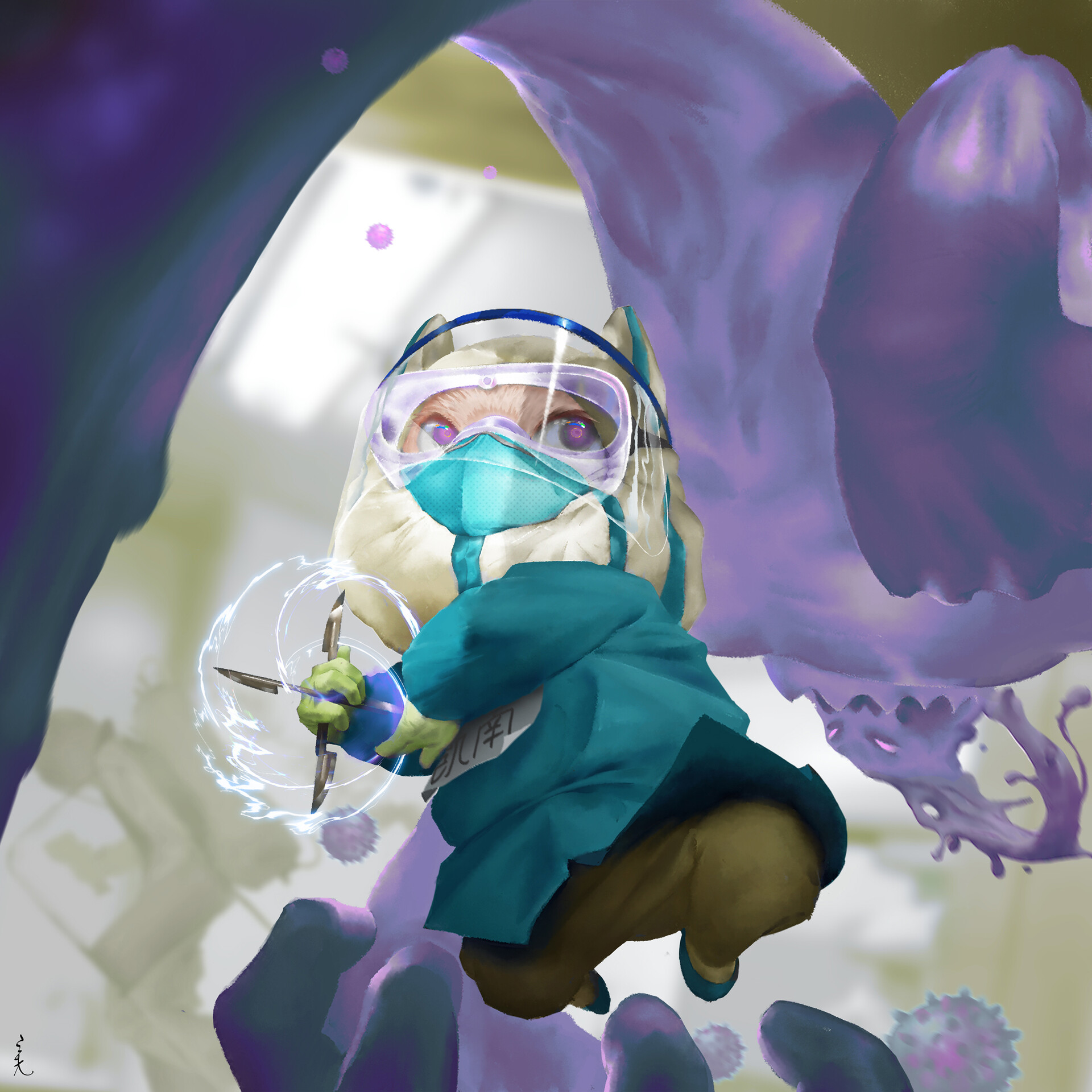 ArtStation - fan art of doctor Kennan