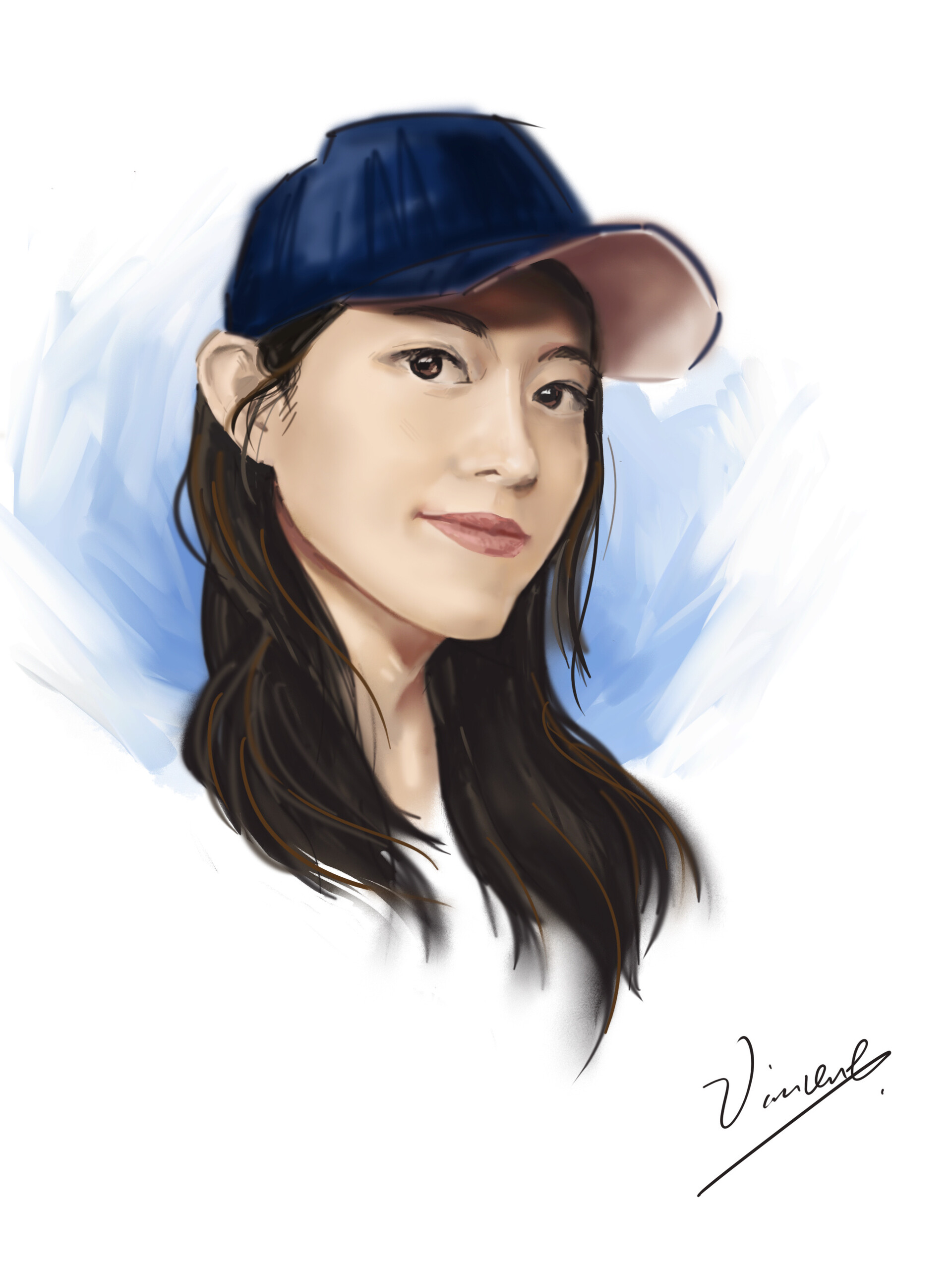 ArtStation - Cap girl