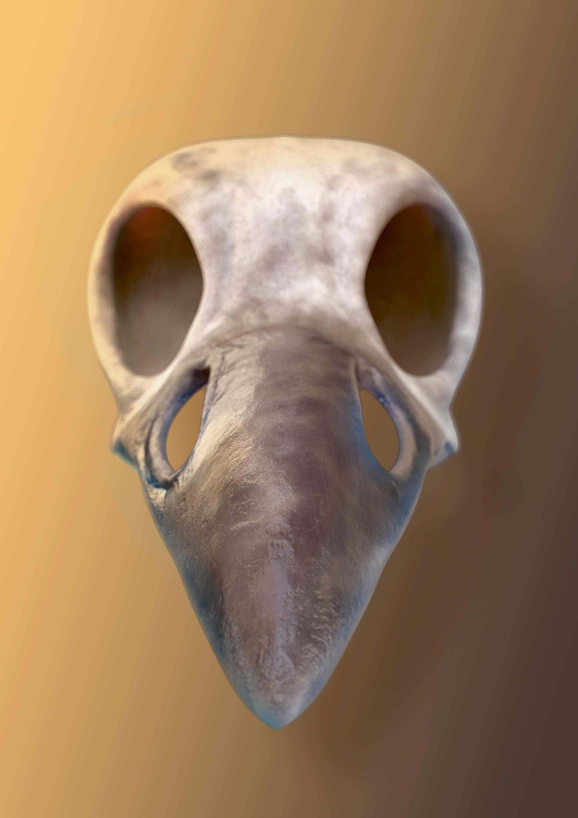 ArtStation - Crow Skull