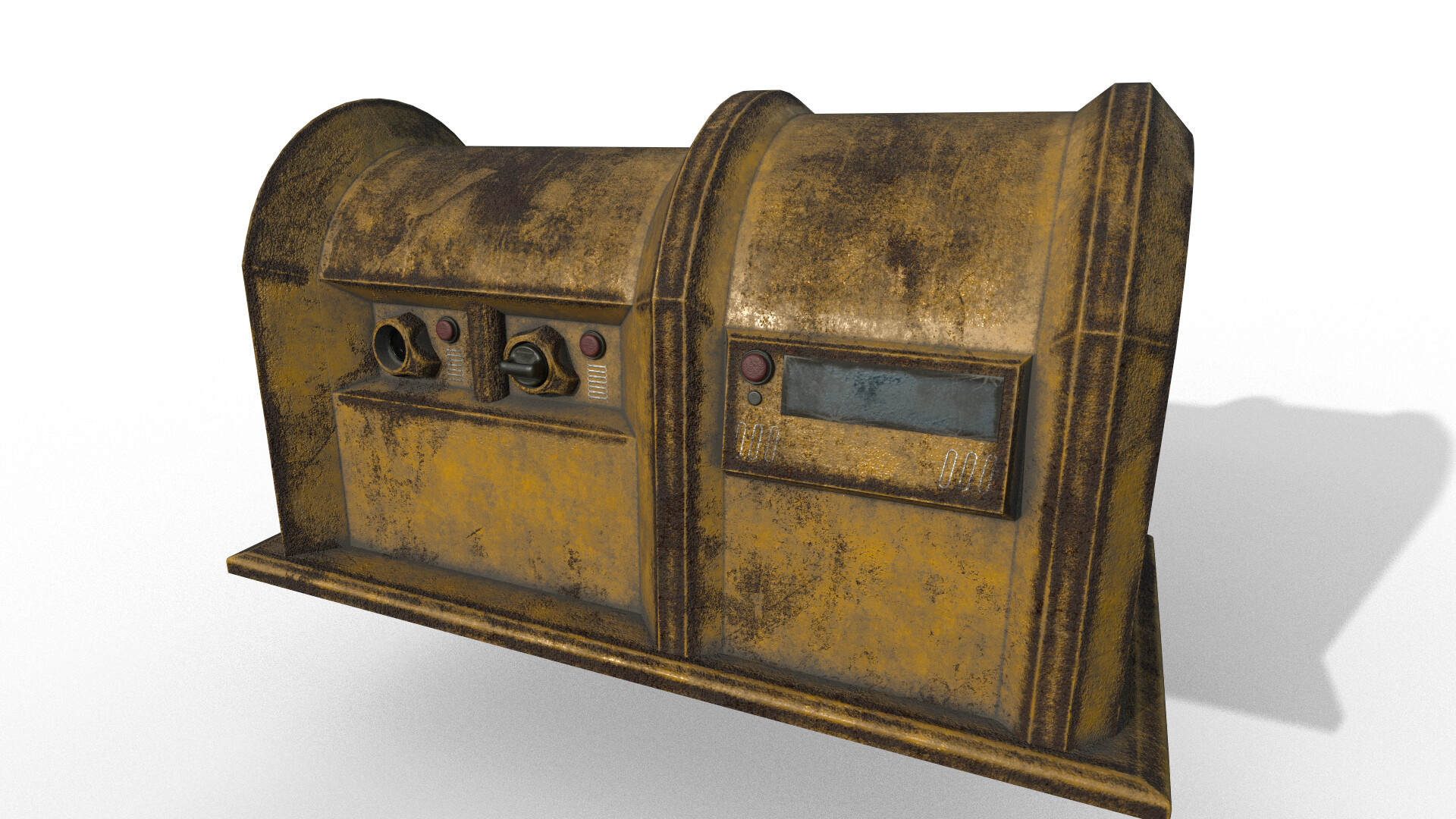 ArtStation - Old bunker generator