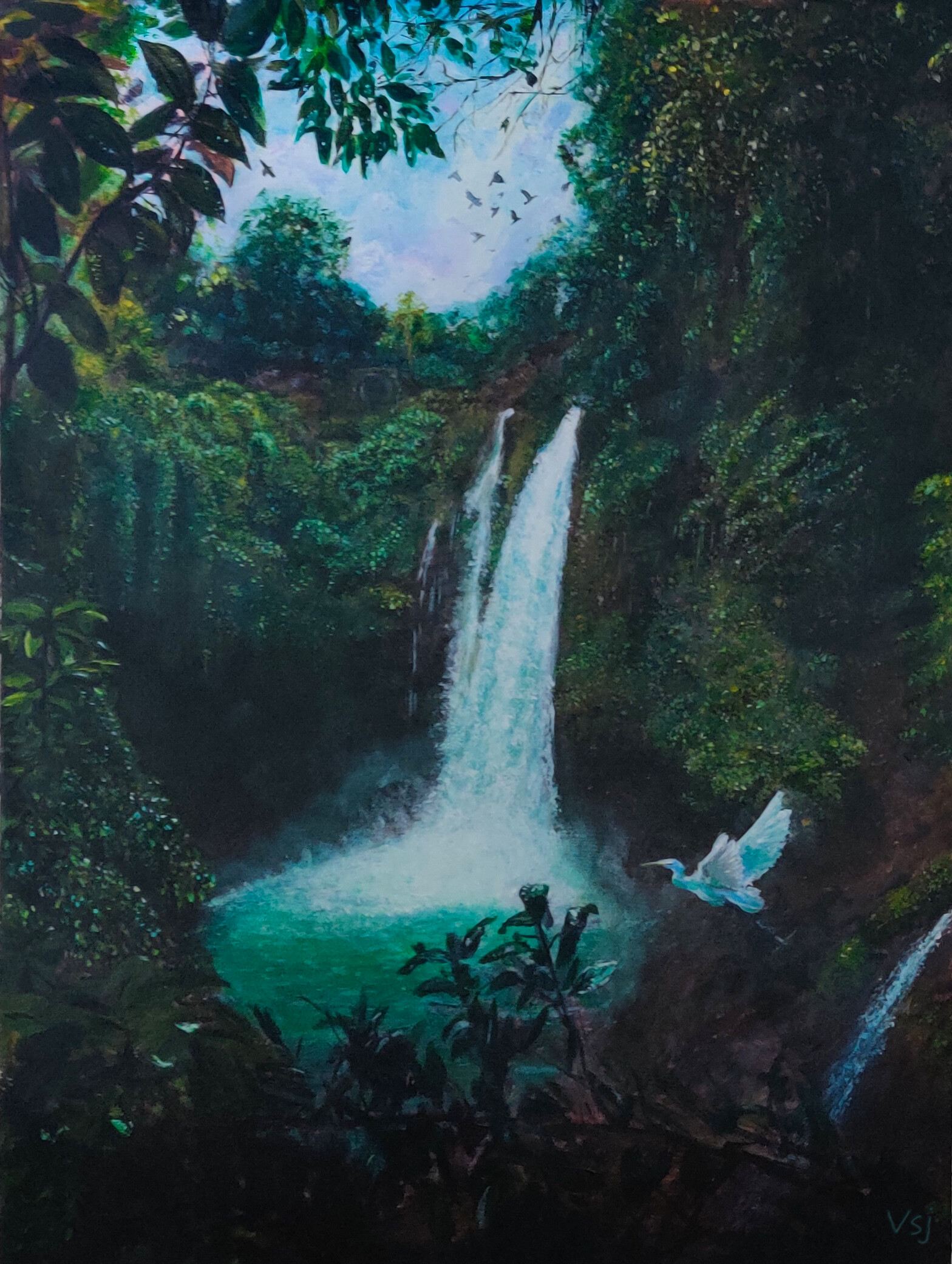 ArtStation - Waterfall.