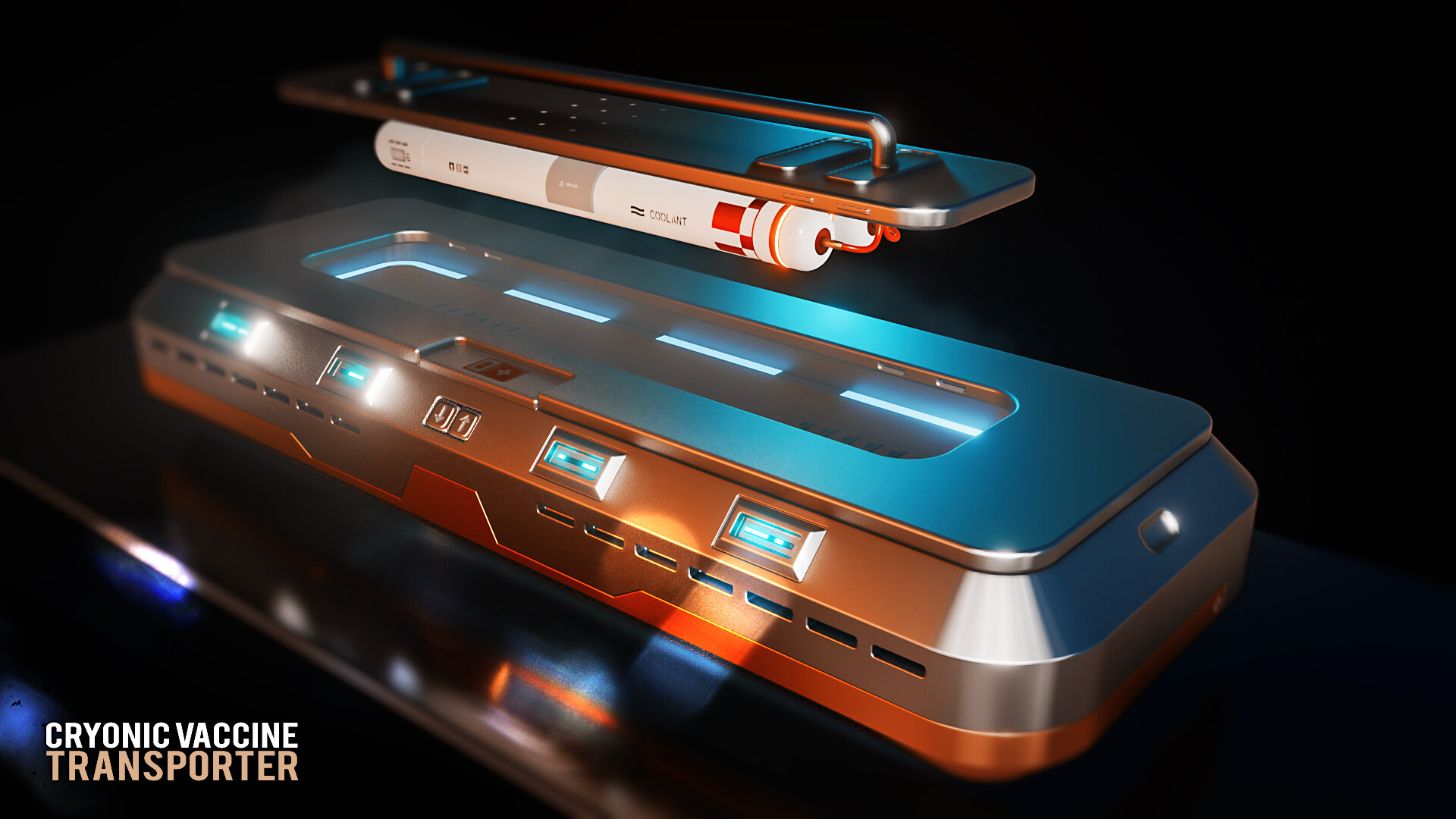 ArtStation - Cryonic Vaccine Transporter (Redux)