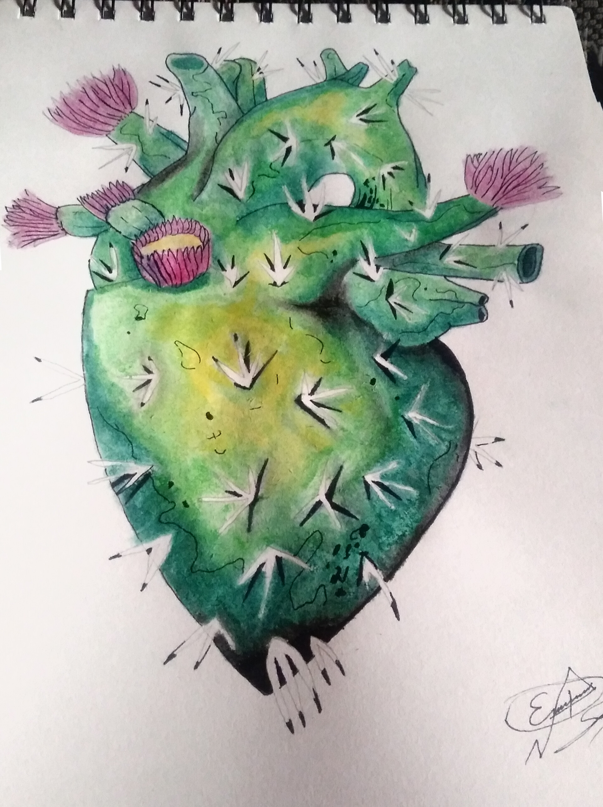 ArtStation - Cactus heart