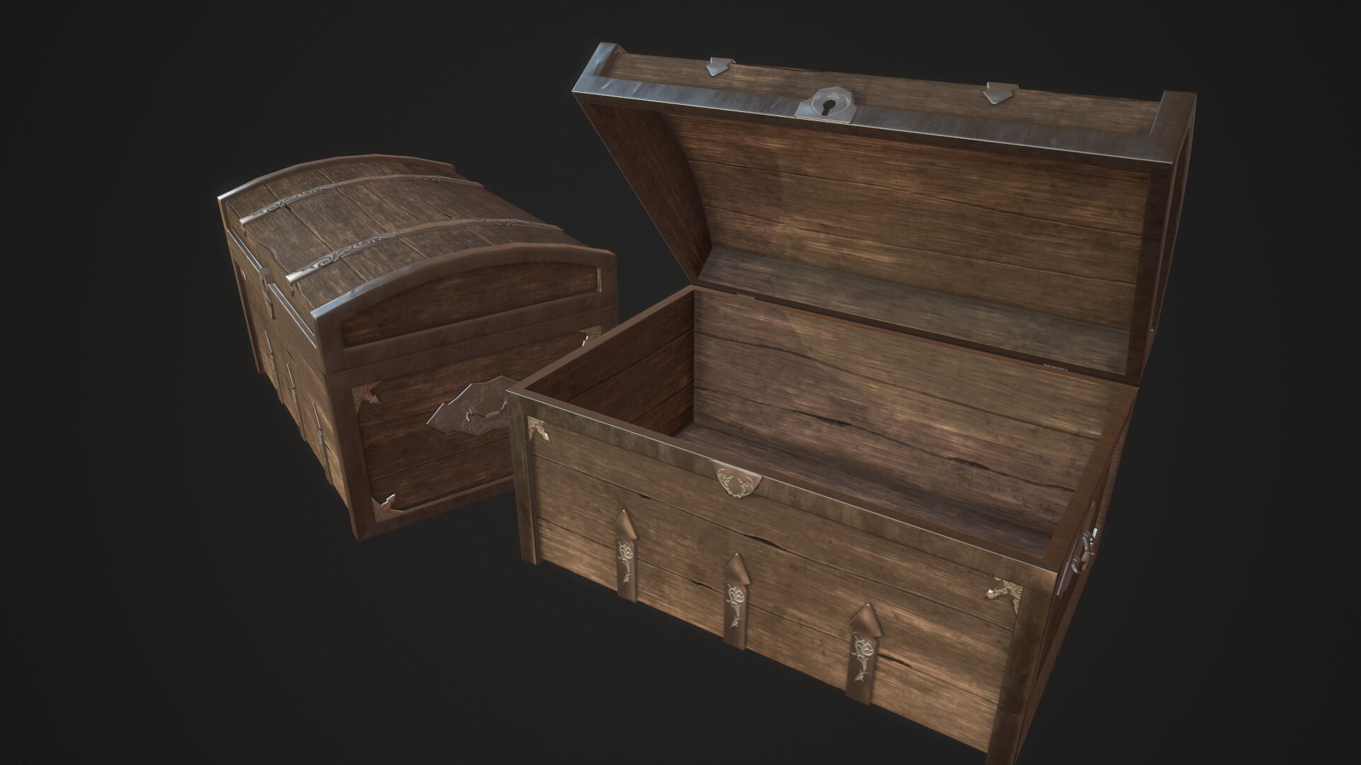 ArtStation - Wooden Chest