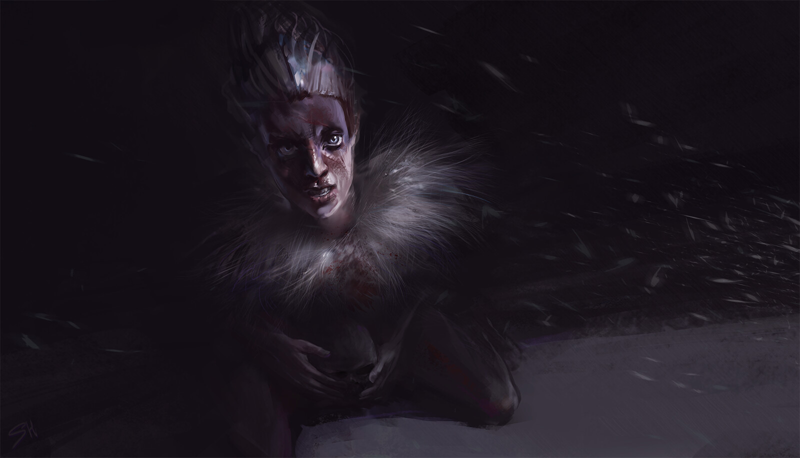 ArtStation - Senua's Sacrifice fanart