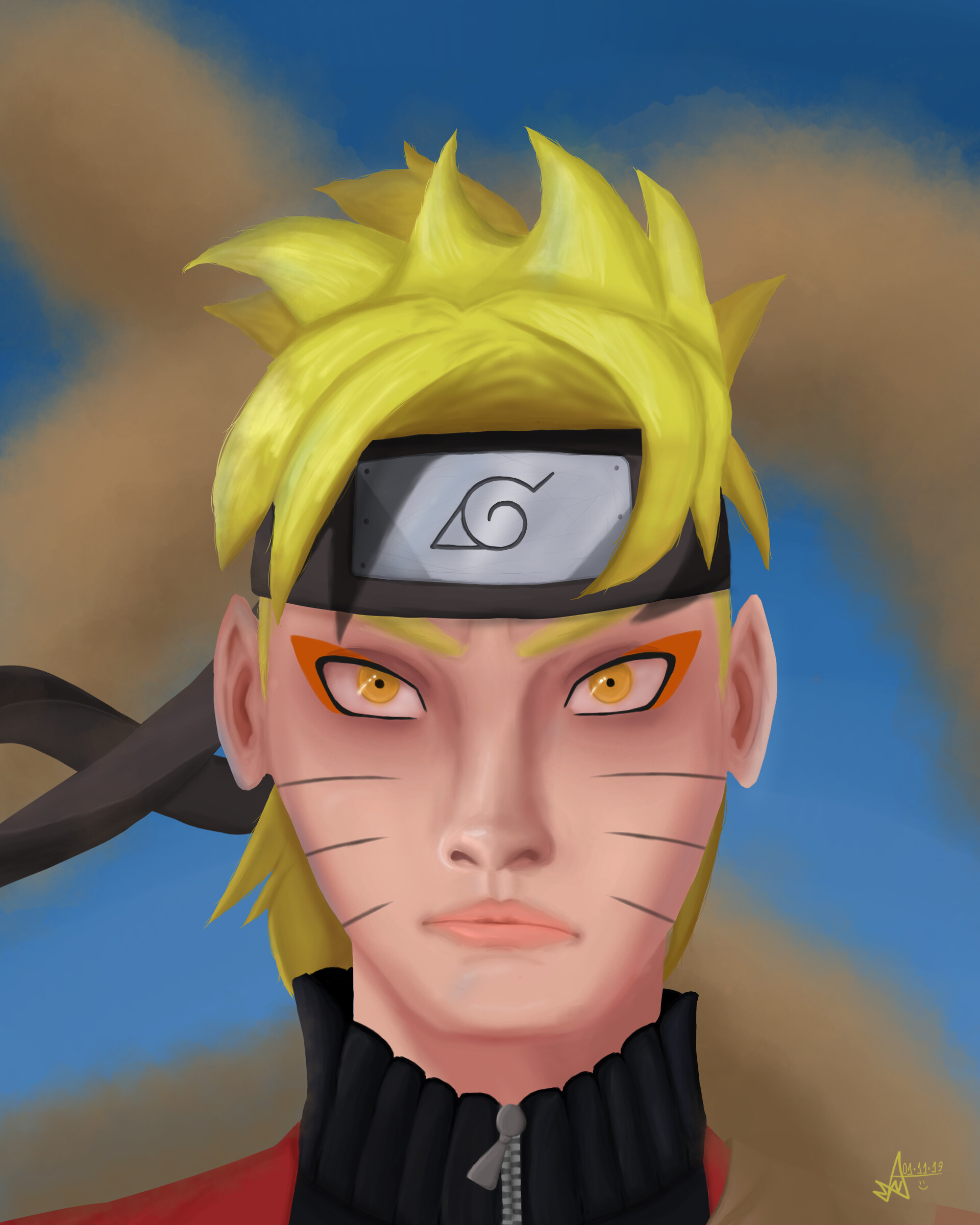 Artstation Naruto Fanart