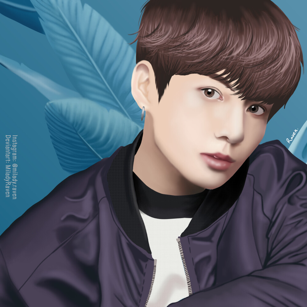 ArtStation - Jeon Jungkook le « Golden Maknae