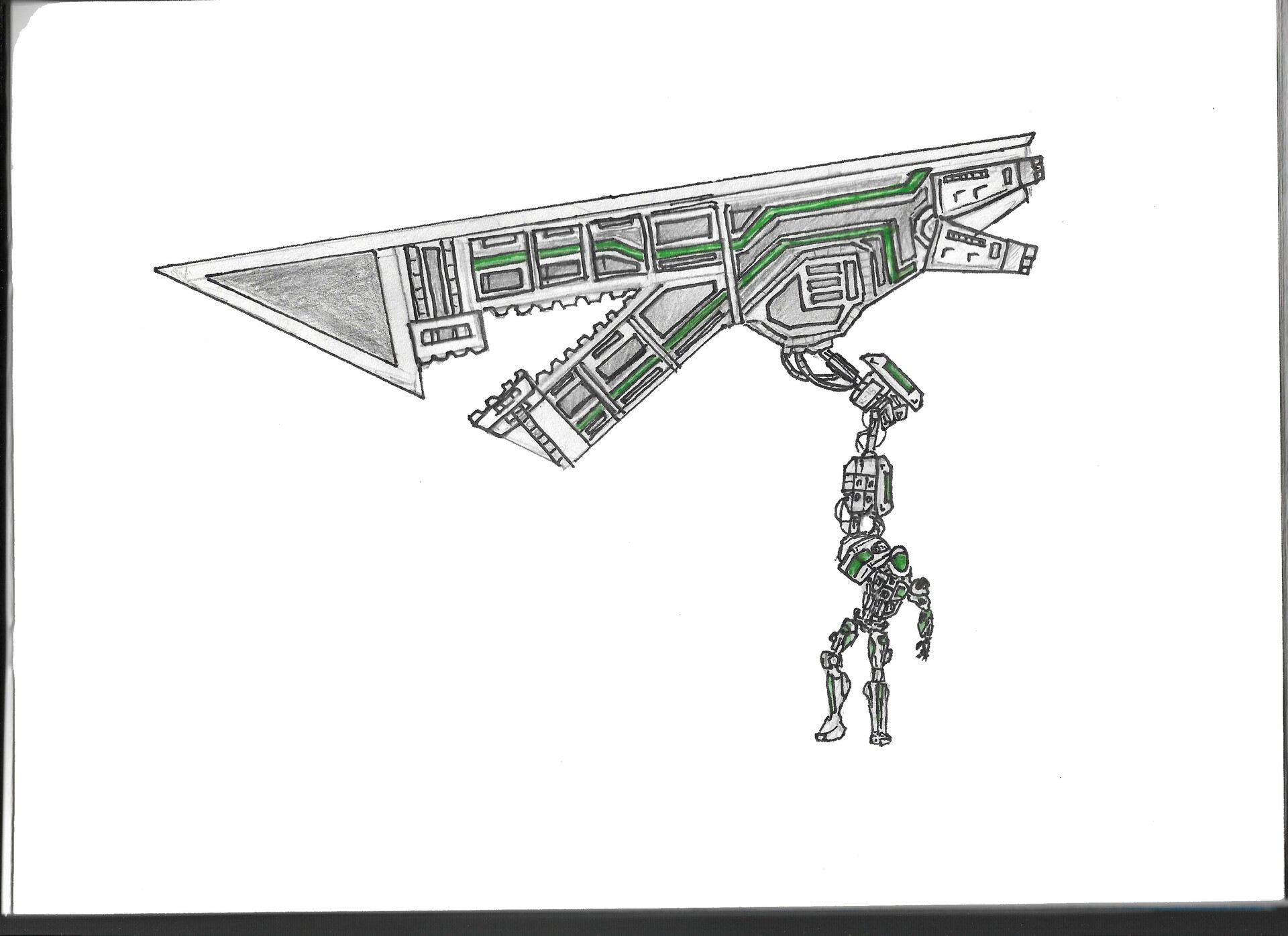 ArtStation - cybernetic character design