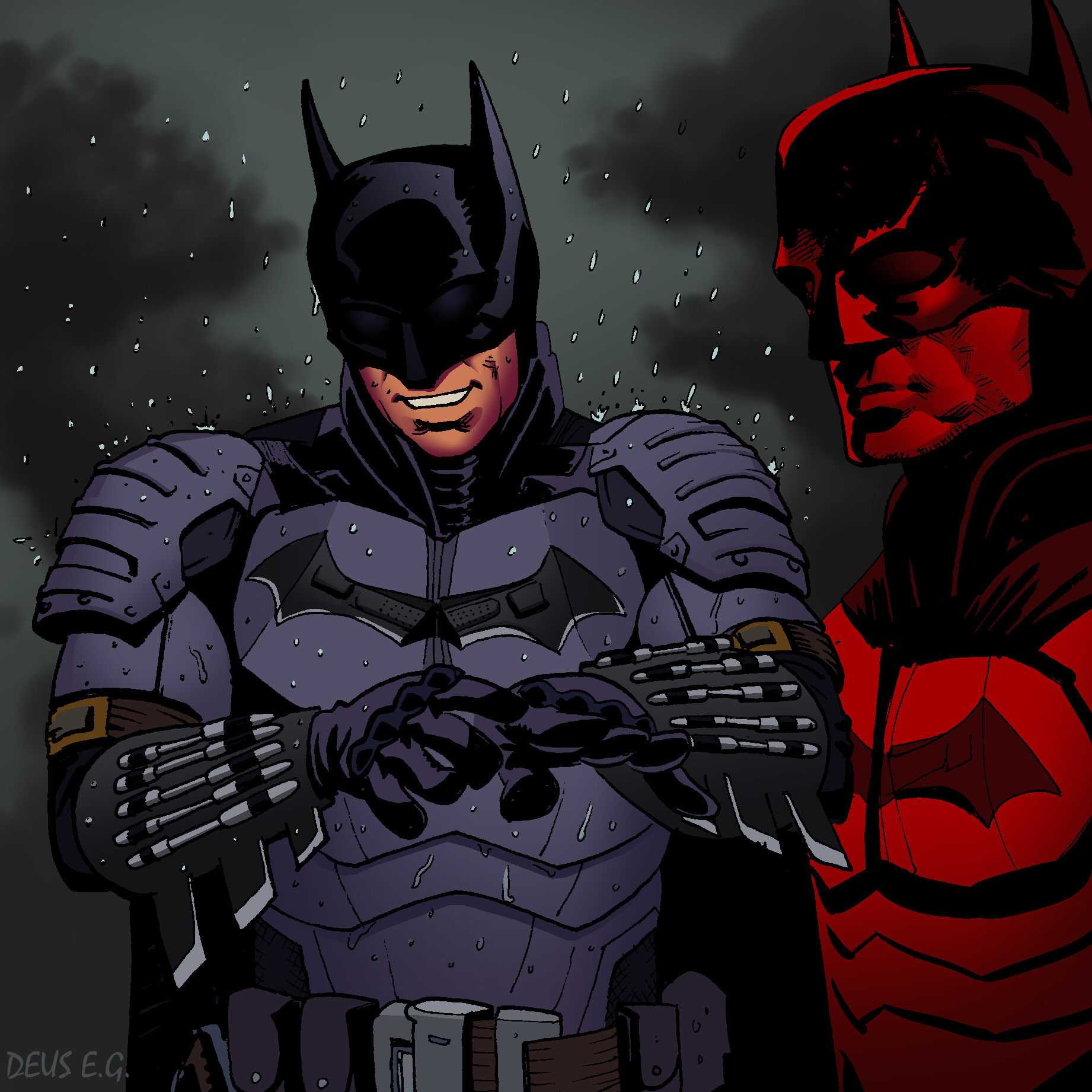 ArtStation - New batman costume study