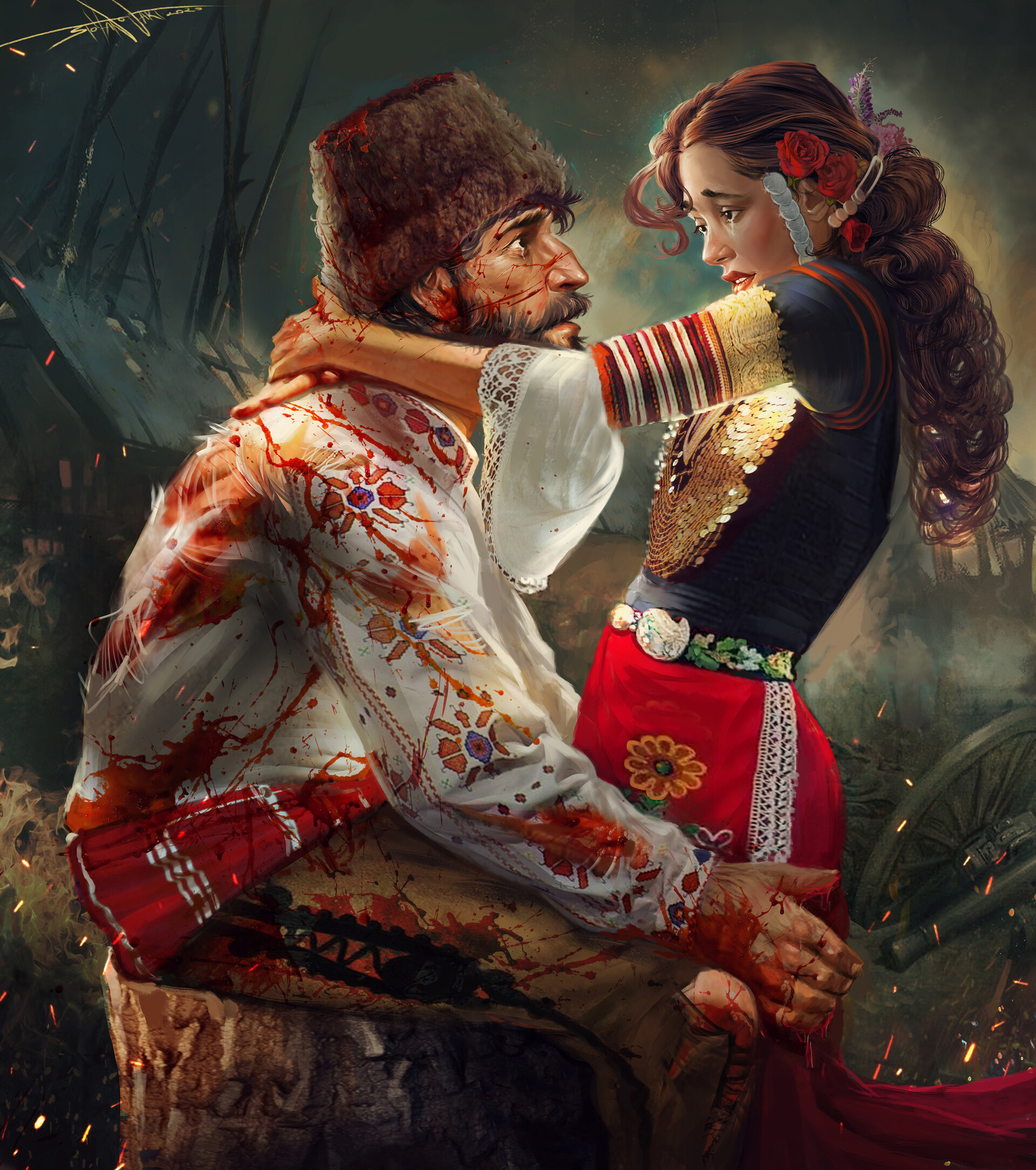 I promised you I'd come back alive, by Kaloyan Stoyanov : r/ImaginaryFeels