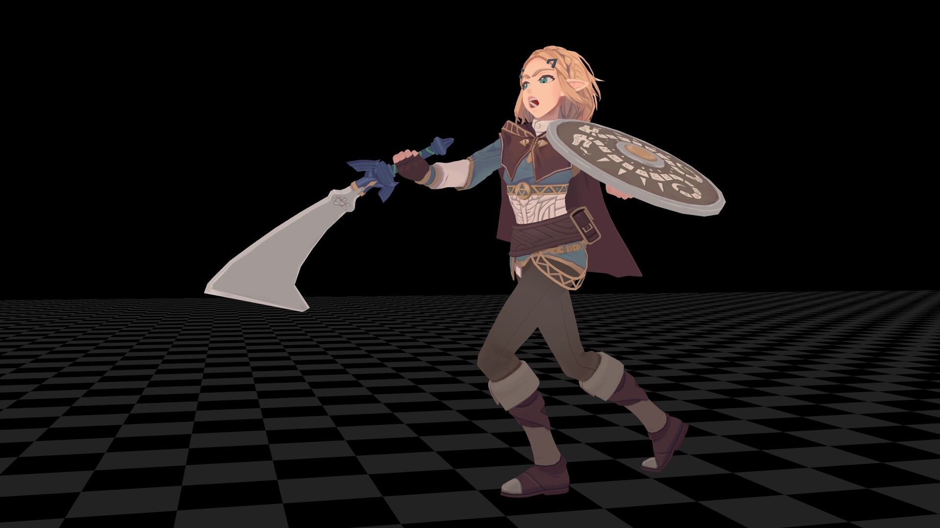 Daniel Vicente - Zelda Pose Studies