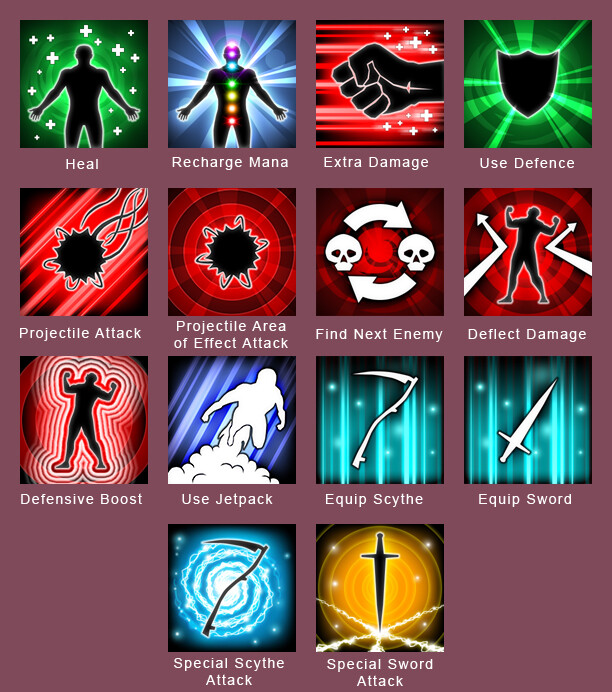 Attack Icon Game