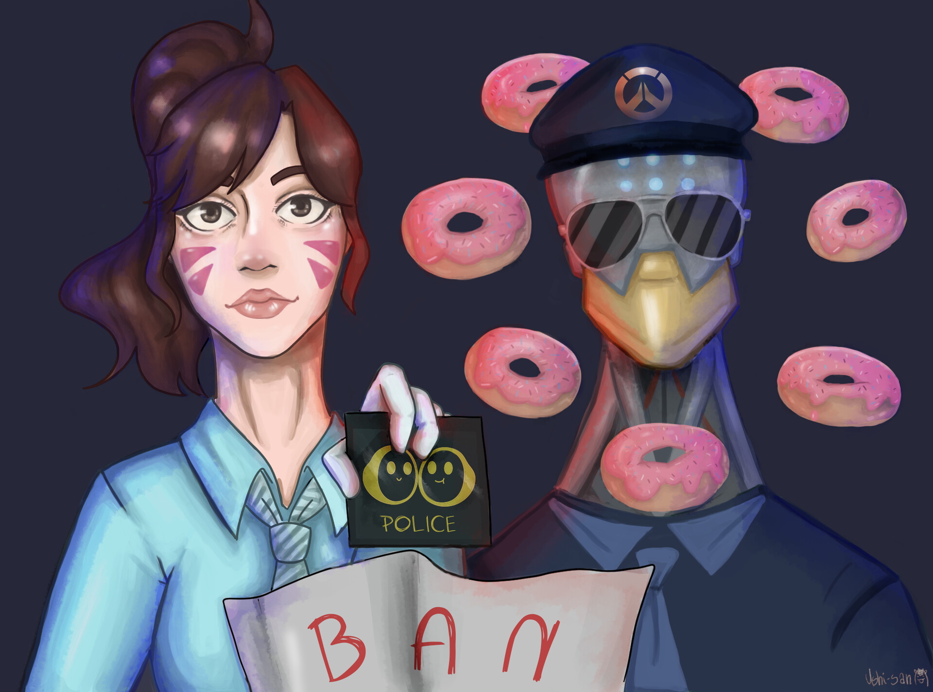 ArtStation - Police overwatch