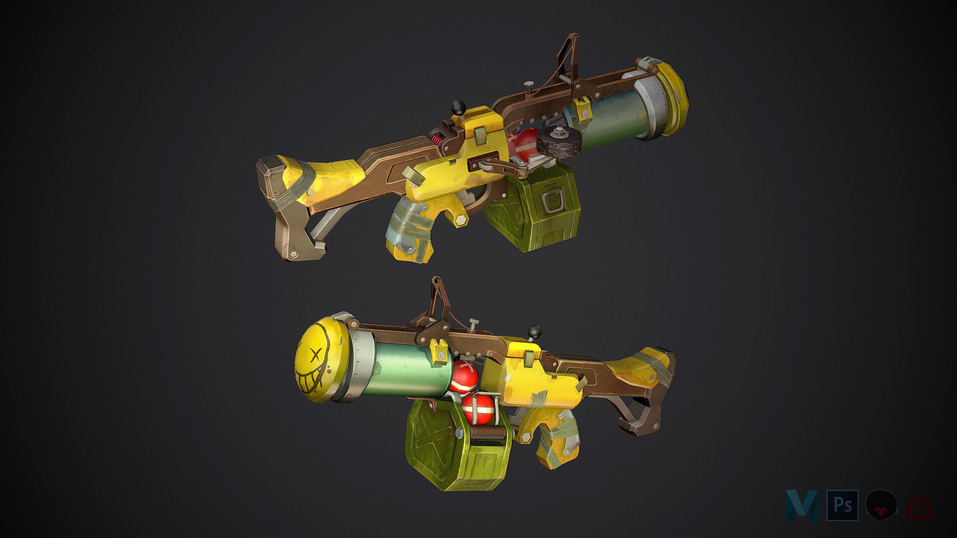 ArtStation - Junkrat Weapon