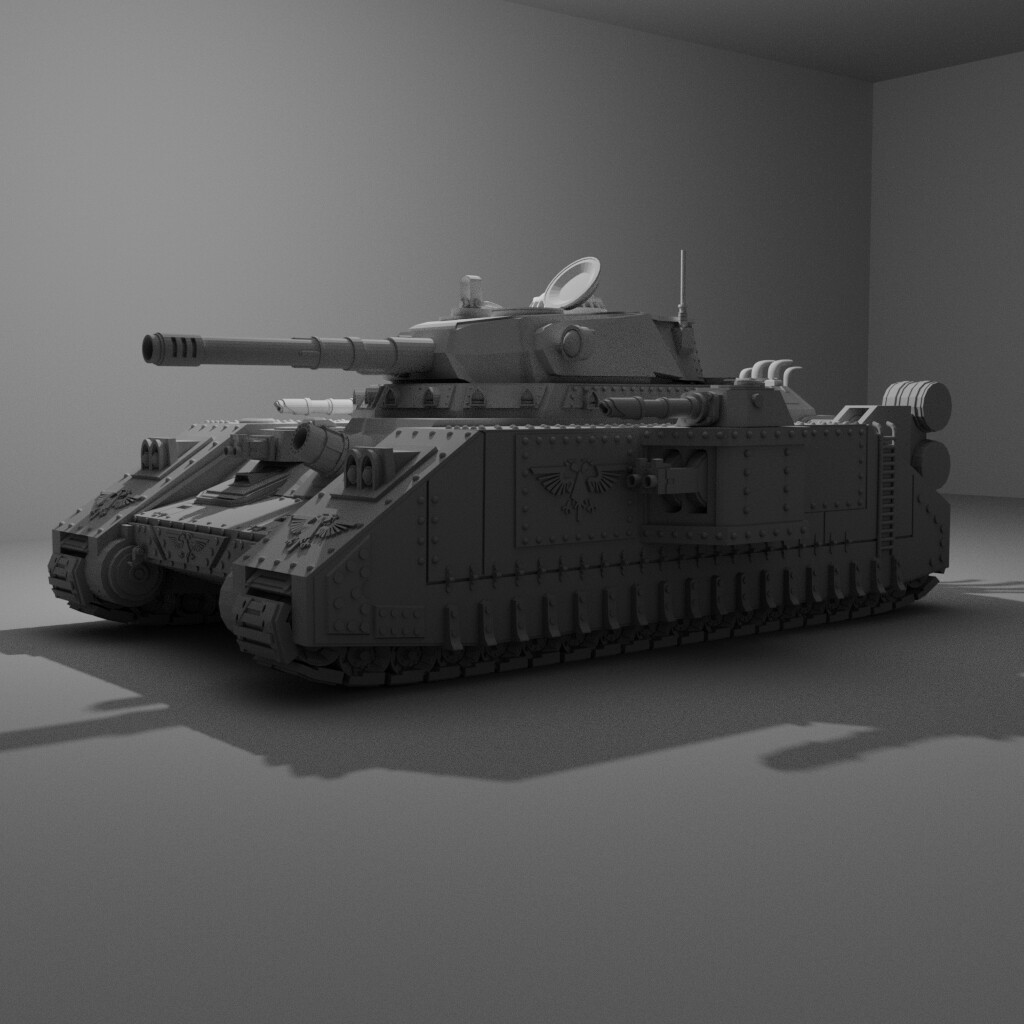 Aidan Harrison - Imperial Guard 'Baneblade' Tank