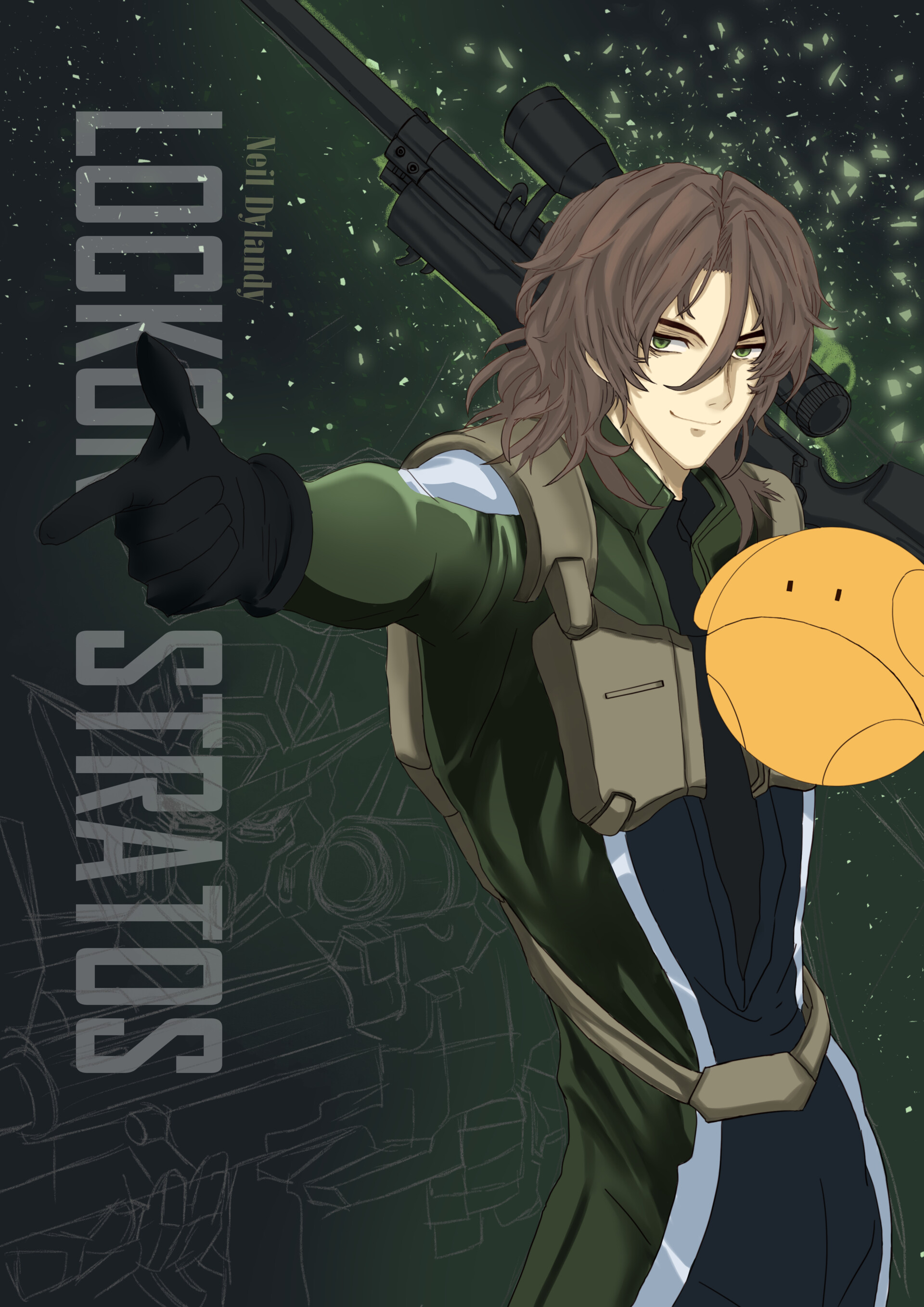 Lockon Stratos Wallpaper Mobile Suit Gundam 00 Illustrations 8