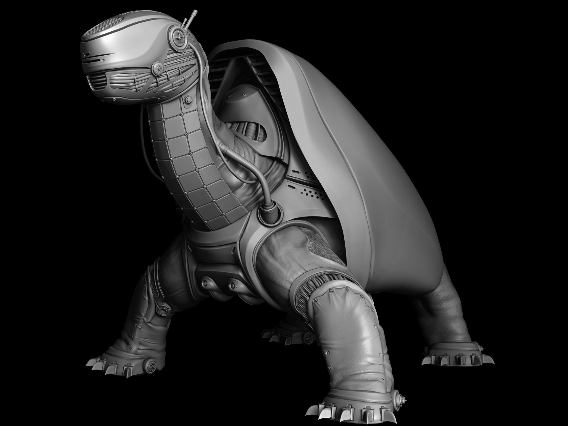 Maxime Genest - Turtle Mecha