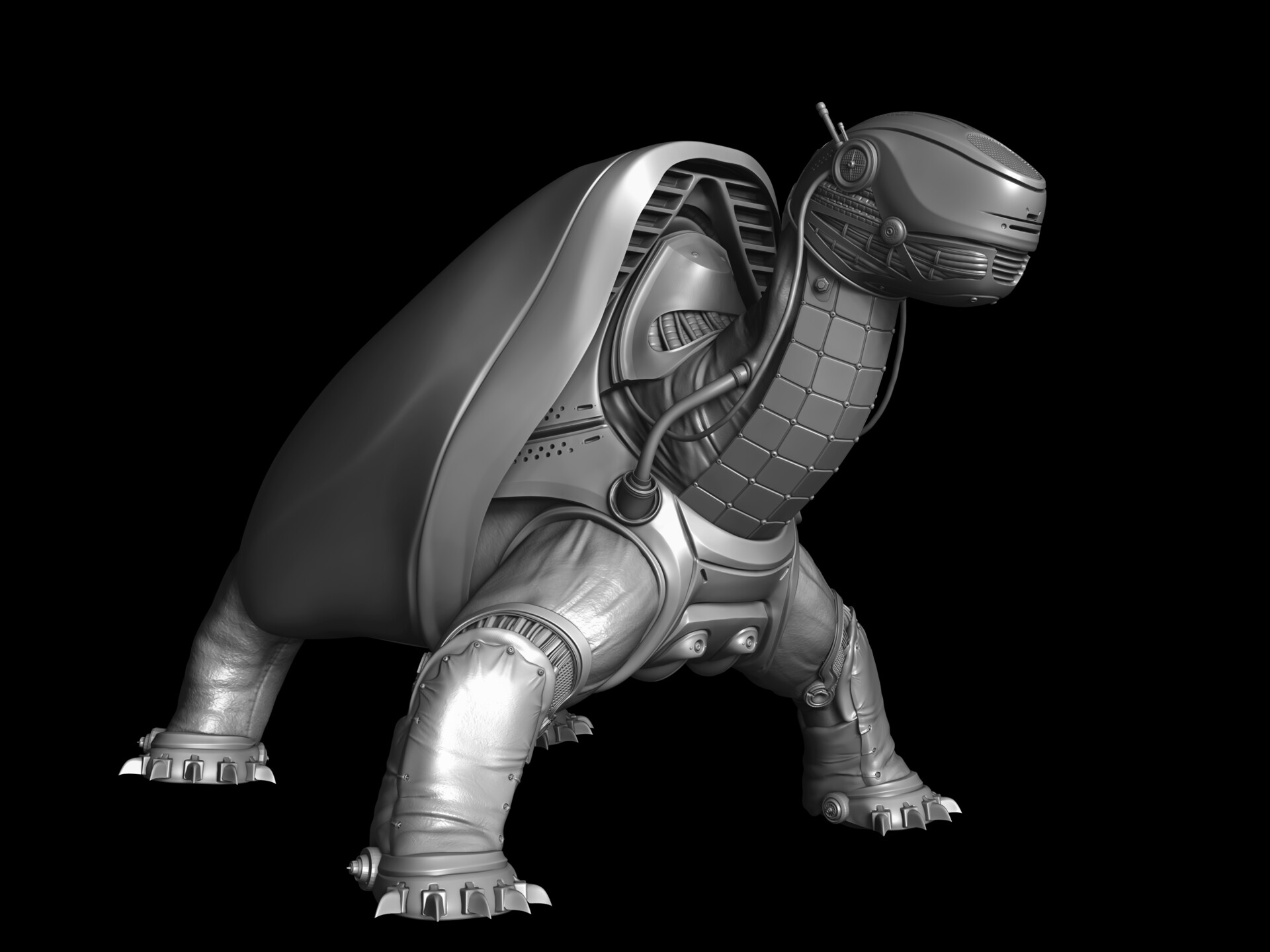 Maxime Genest - Turtle Mecha