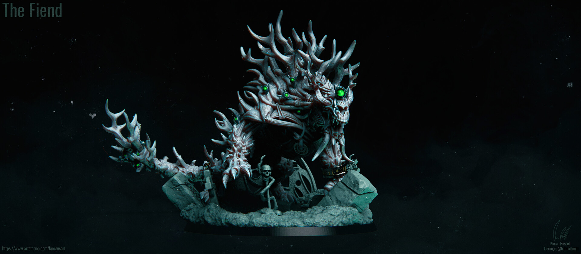 ArtStation - The Fiend - Archvillain Games