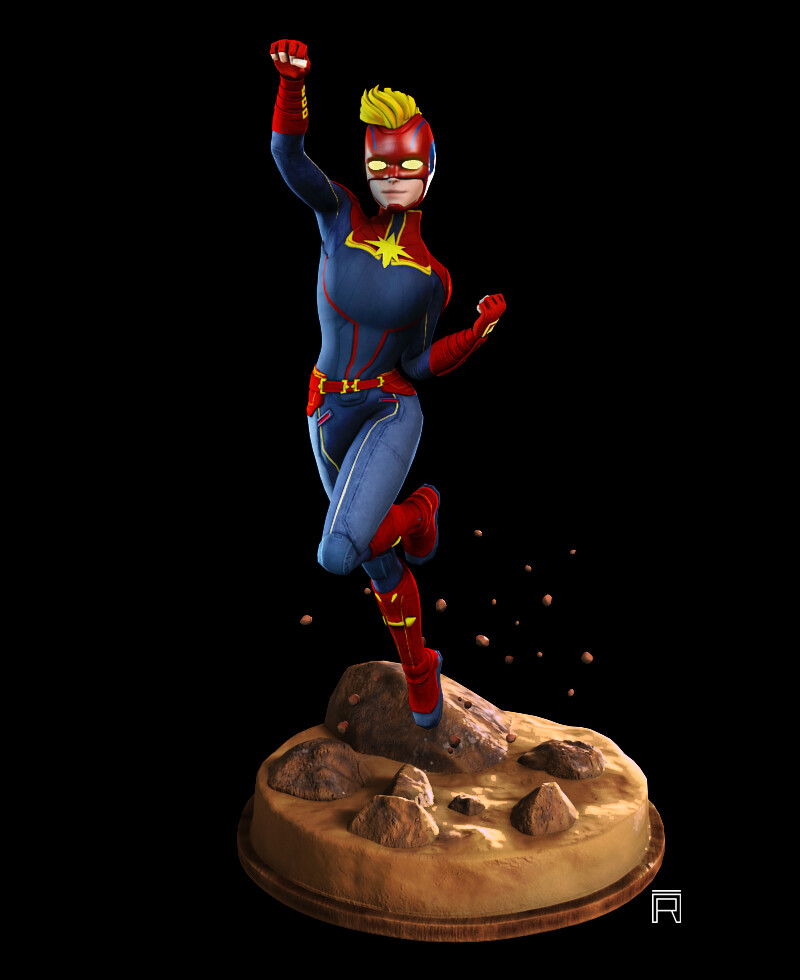 ArtStation - Captain Marvel V02