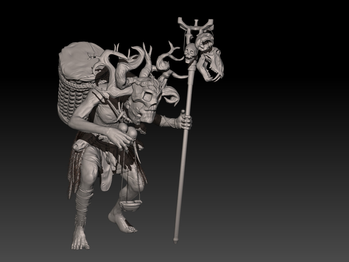 ArtStation - Forest Wizard