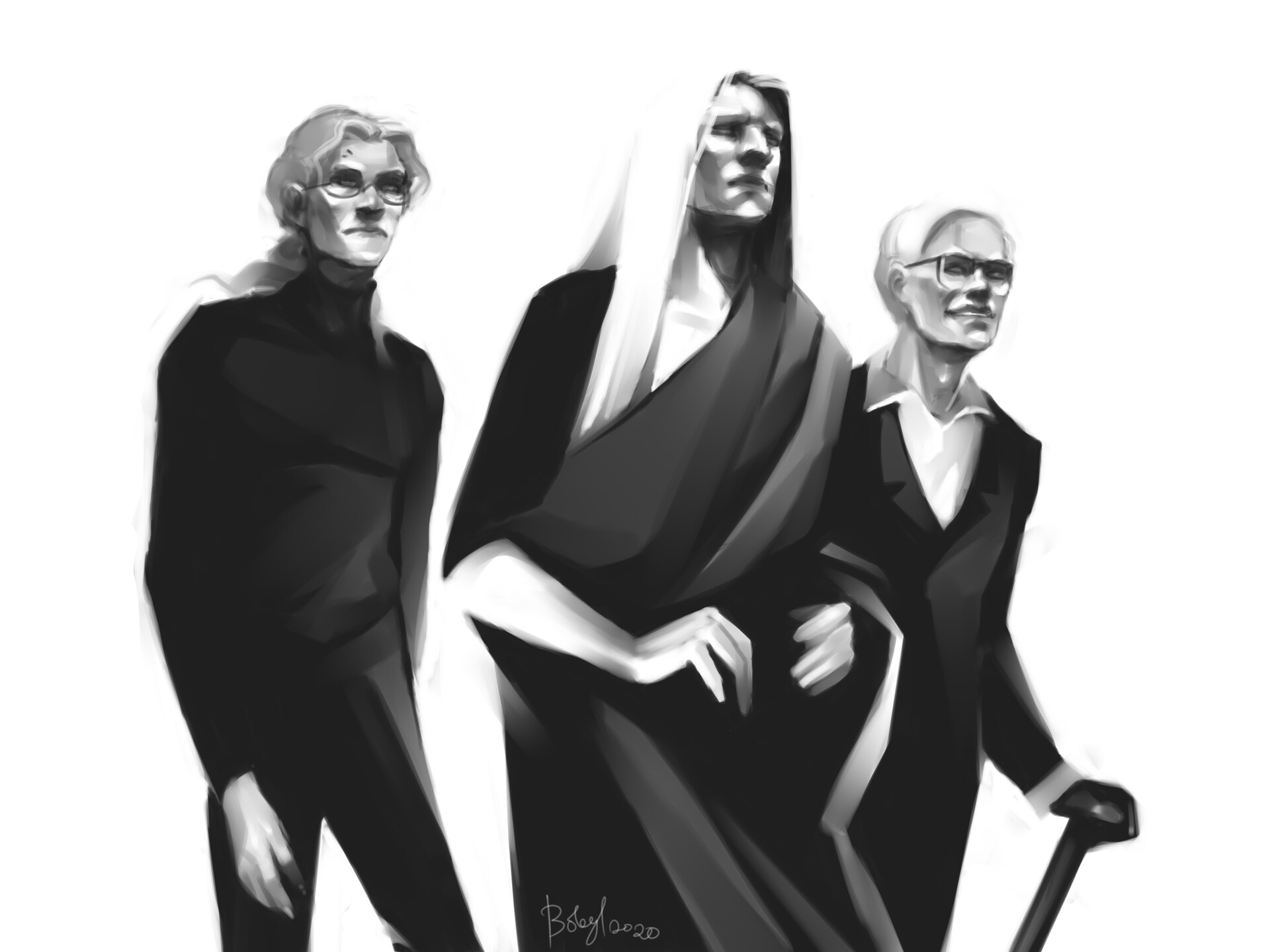 ArtStation - Three muses