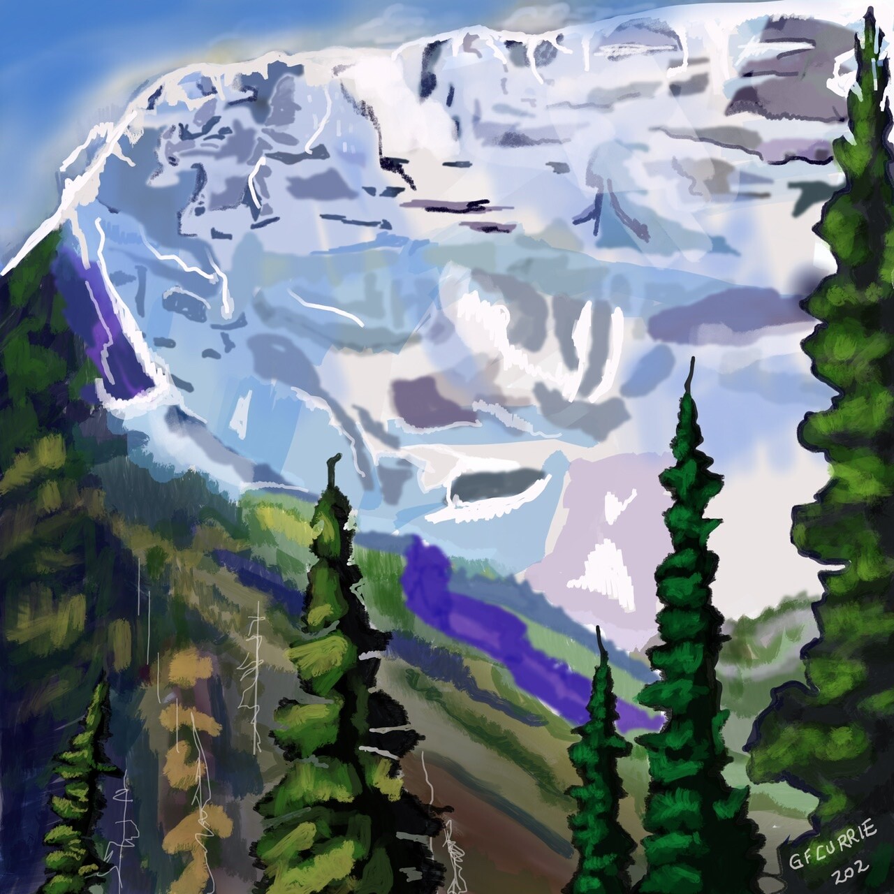 ArtStation - The Pine Pass