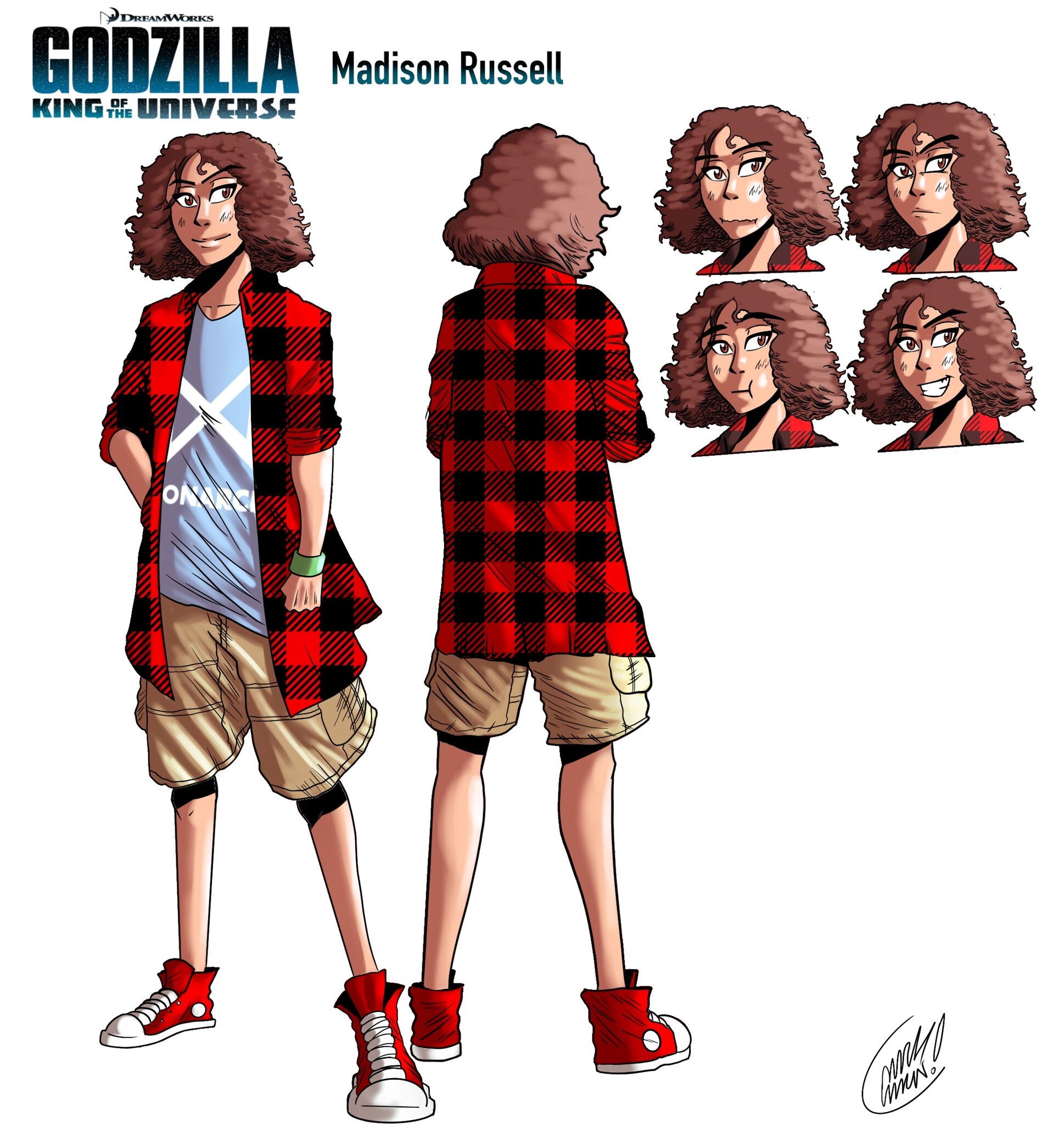 ArtStation - Godzilla king of the Universe: Madison Russell