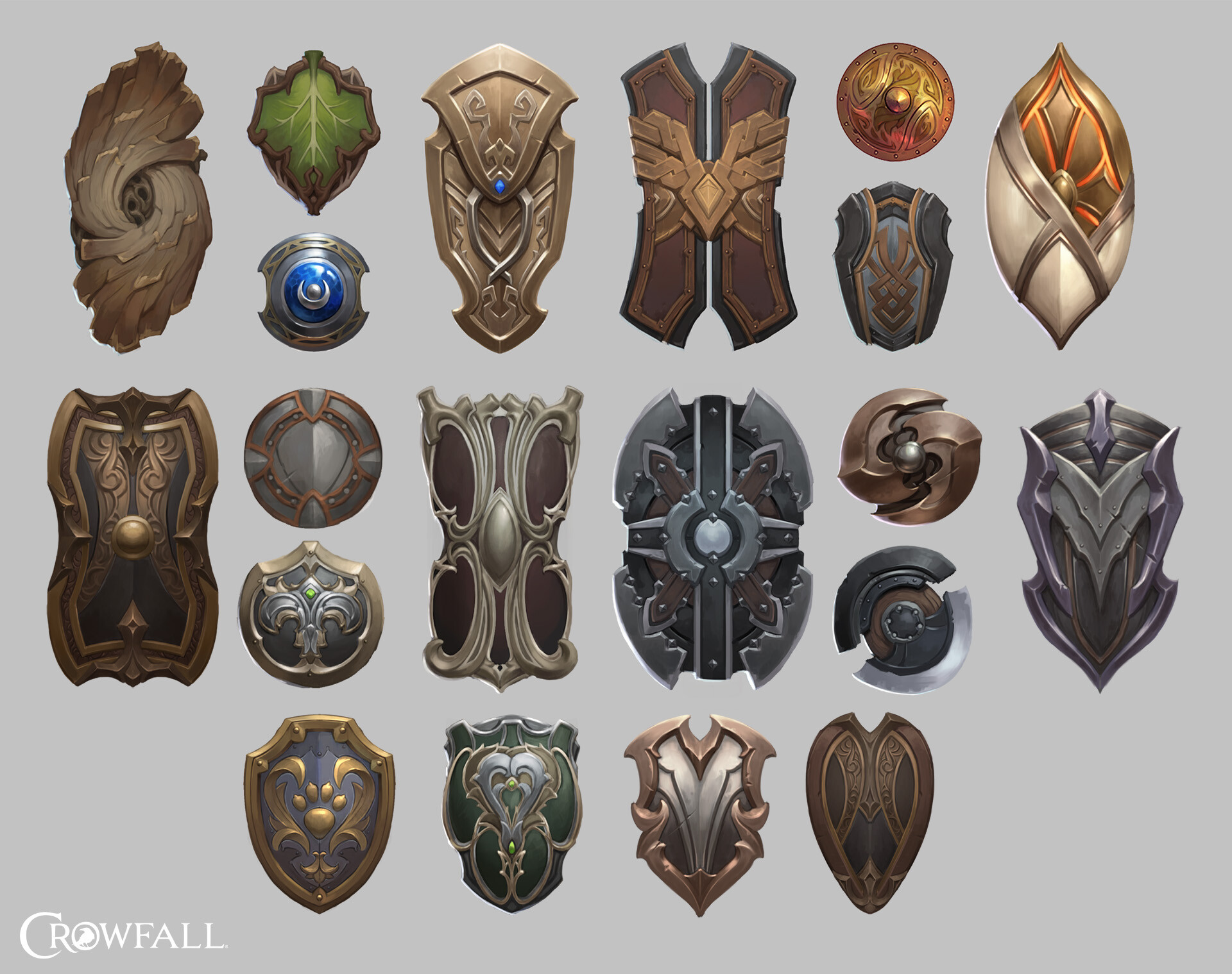 ArtStation - Crowfall Weapons