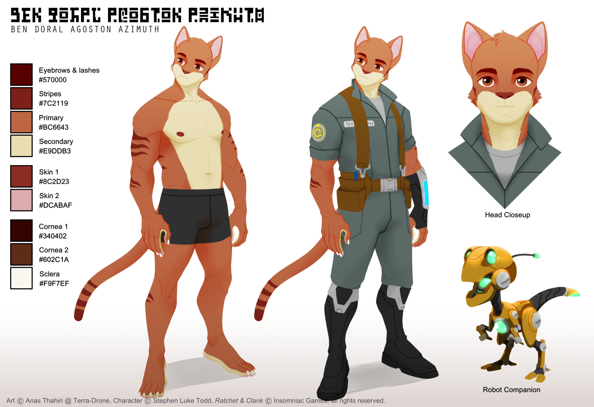 ArtStation - [COMM] Ben Azimuth