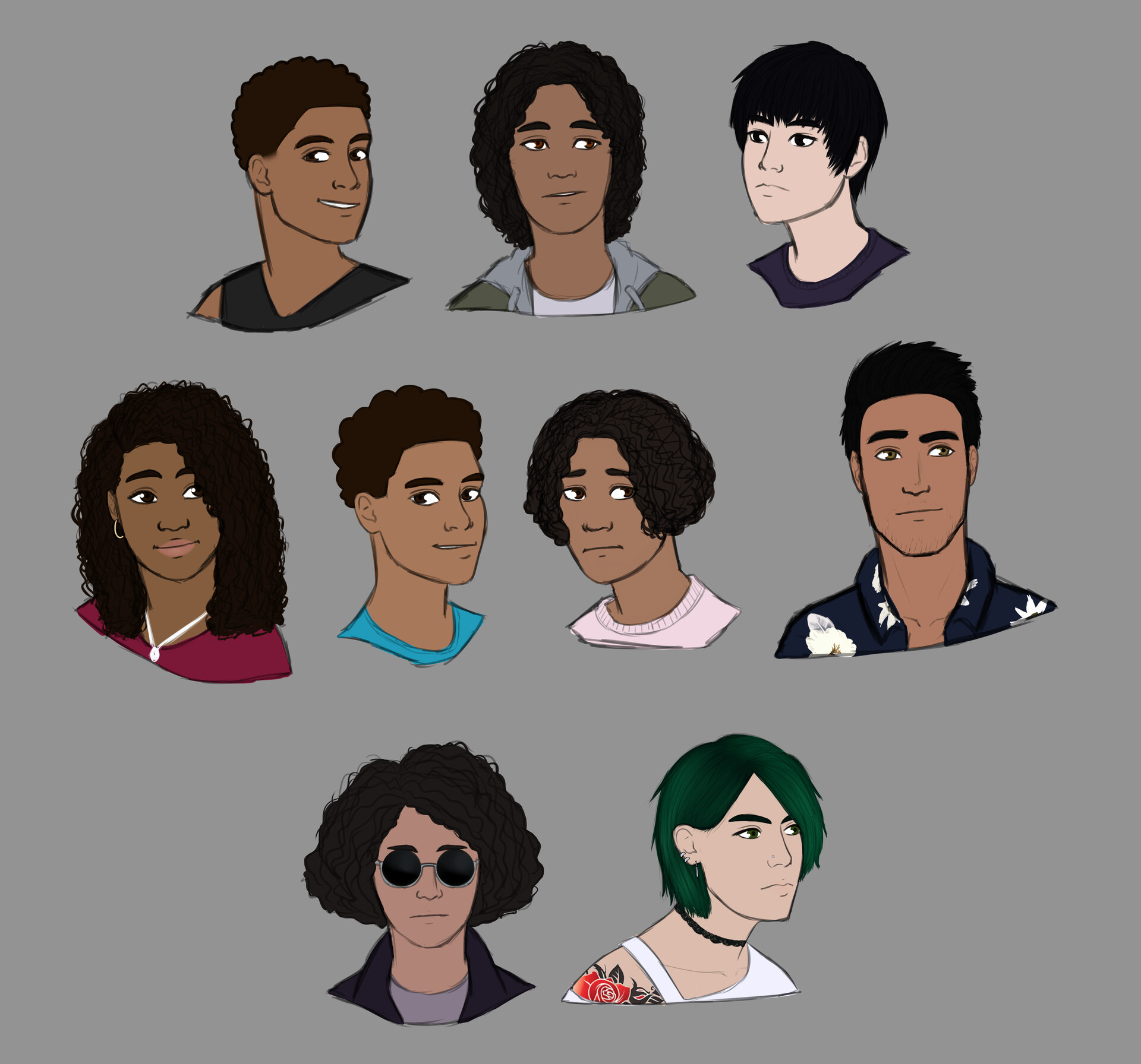 ArtStation - before and after