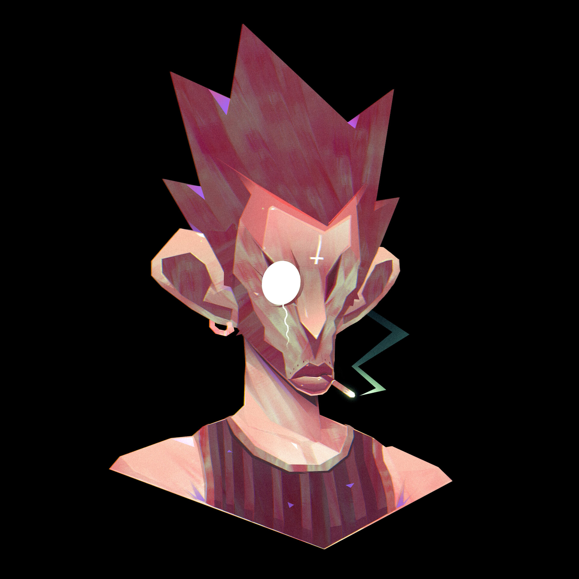 ArtStation - Character design of a bad boy