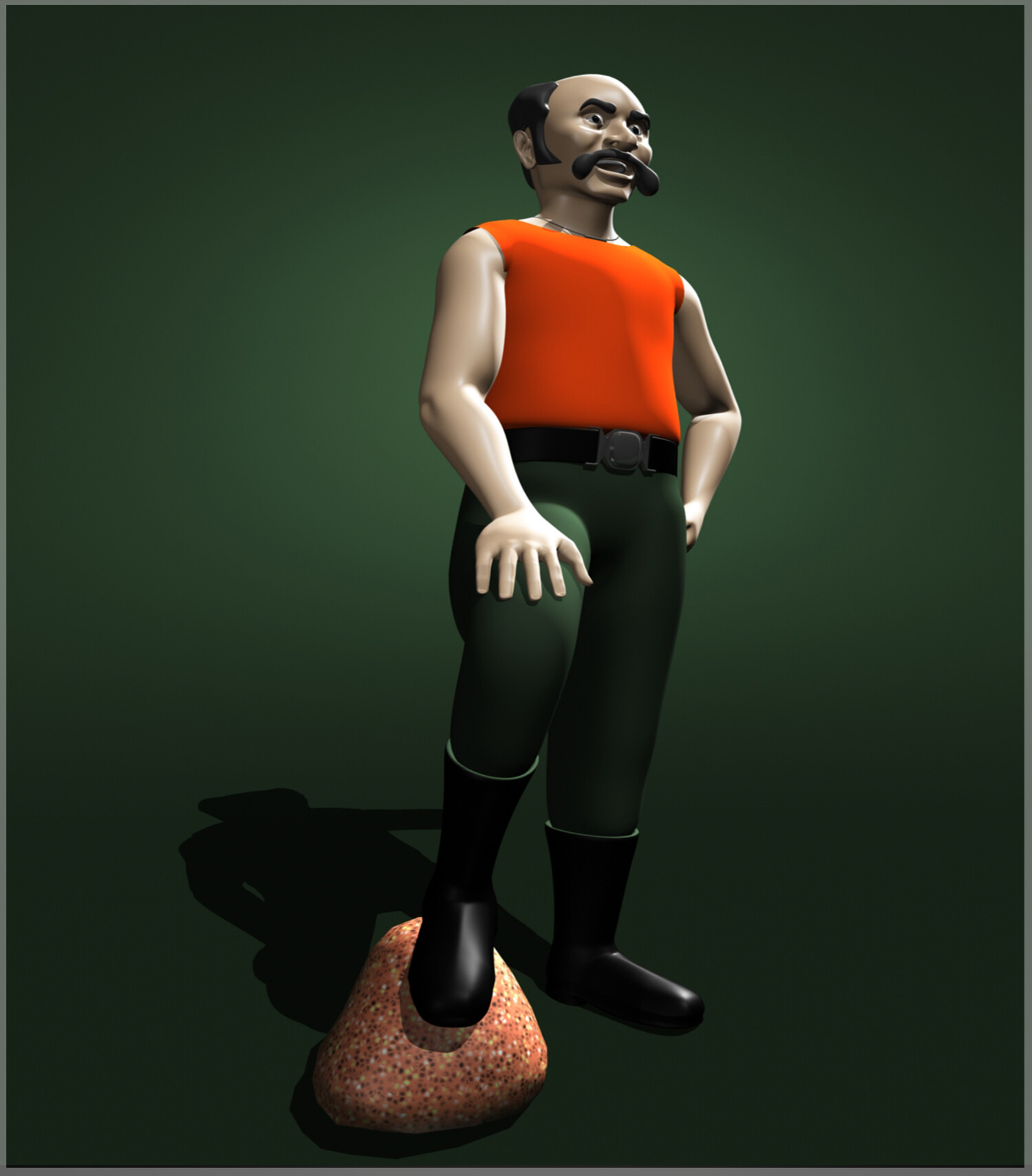 Joby Varghese - Low-Res Characters_ Modeling/ Texturing/ Rigging