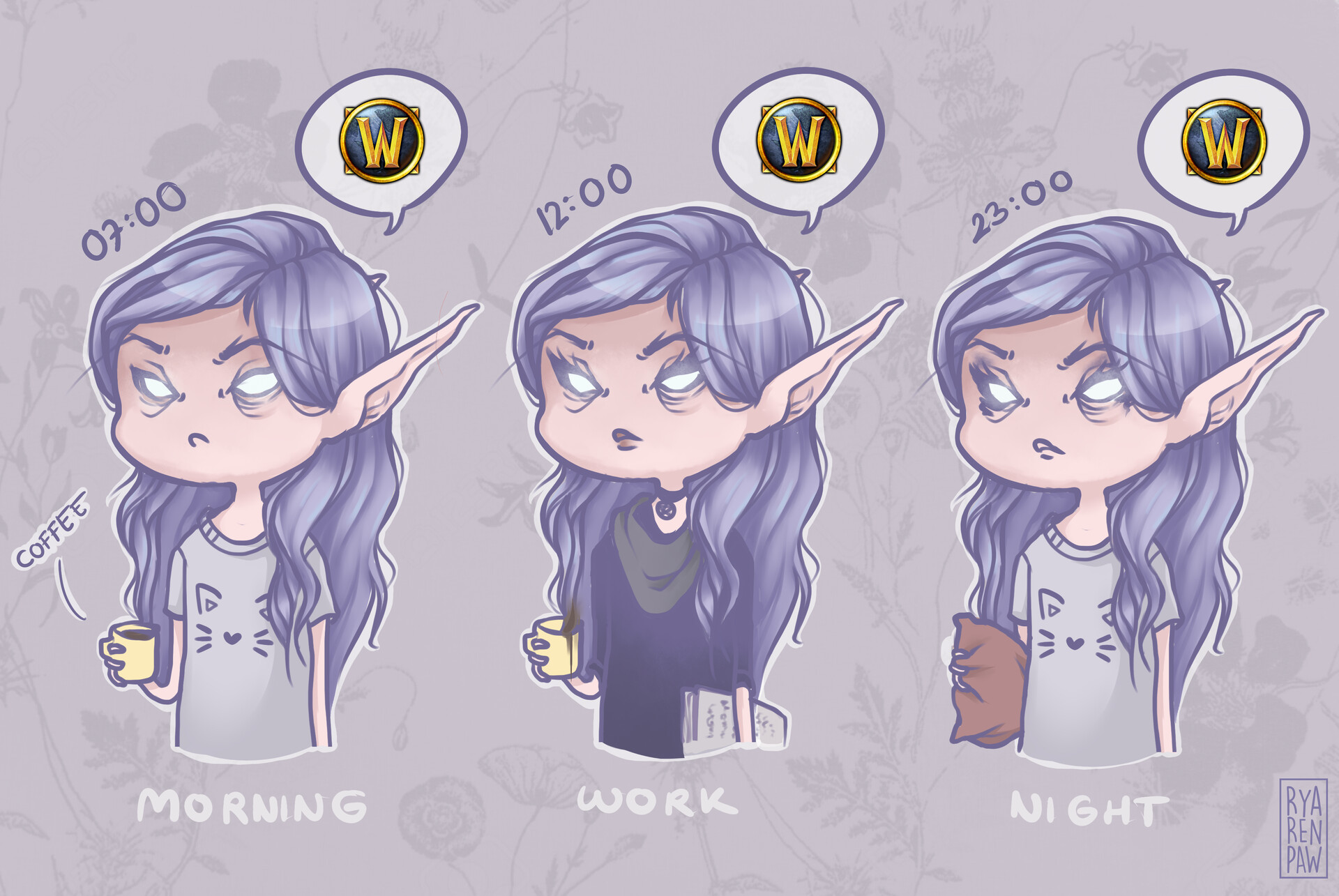 World Of Warcraft Funny Comics