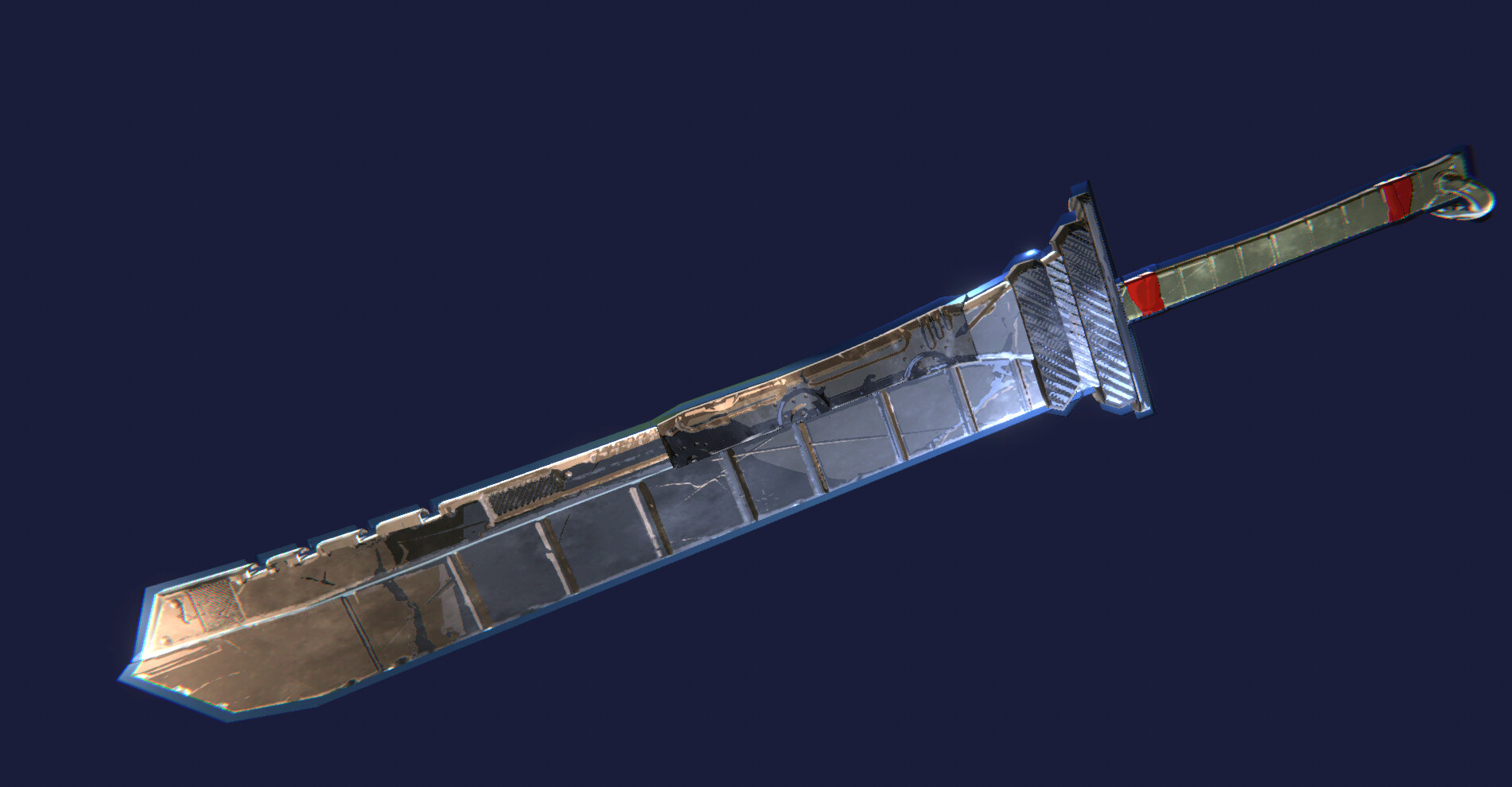 Fly Florian Lannes - - Stylized Cel Shading Sword