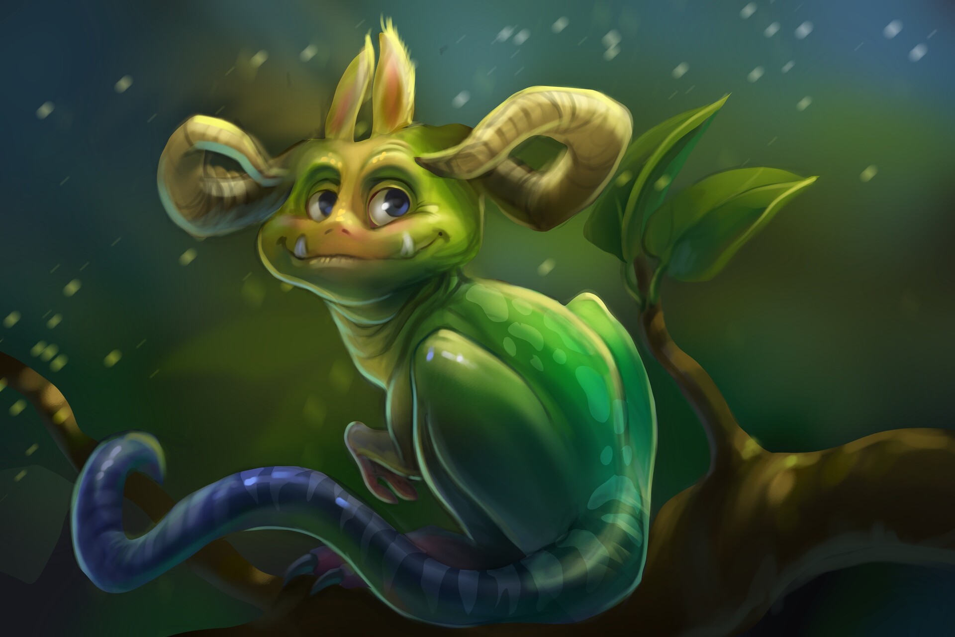 ArtStation - horned hare